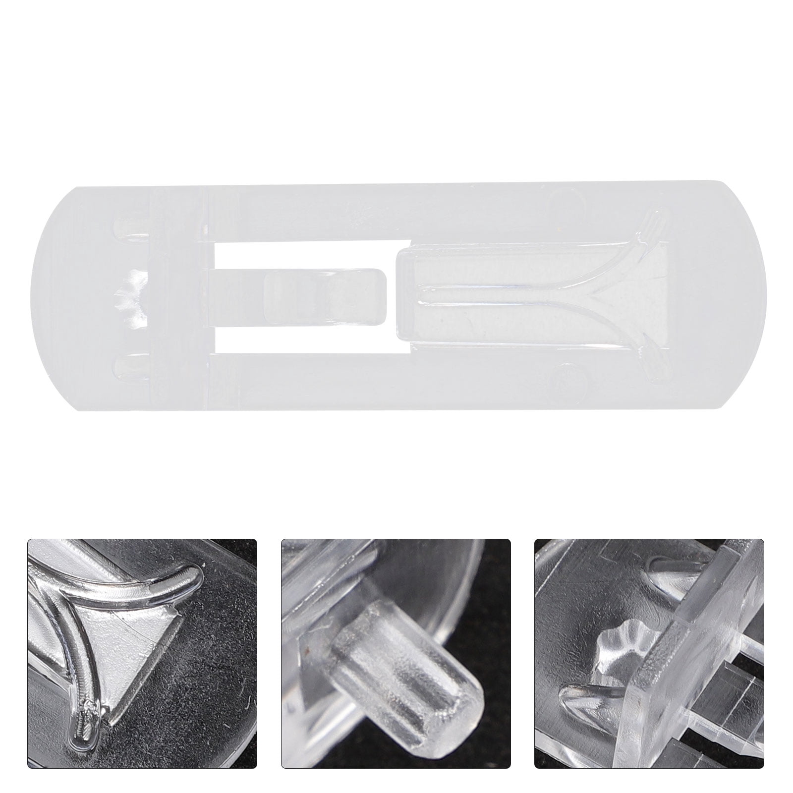 Hemobllo Shelf Support Pegs Transparent Plastic 30Pcs 2.2x0.8In ...