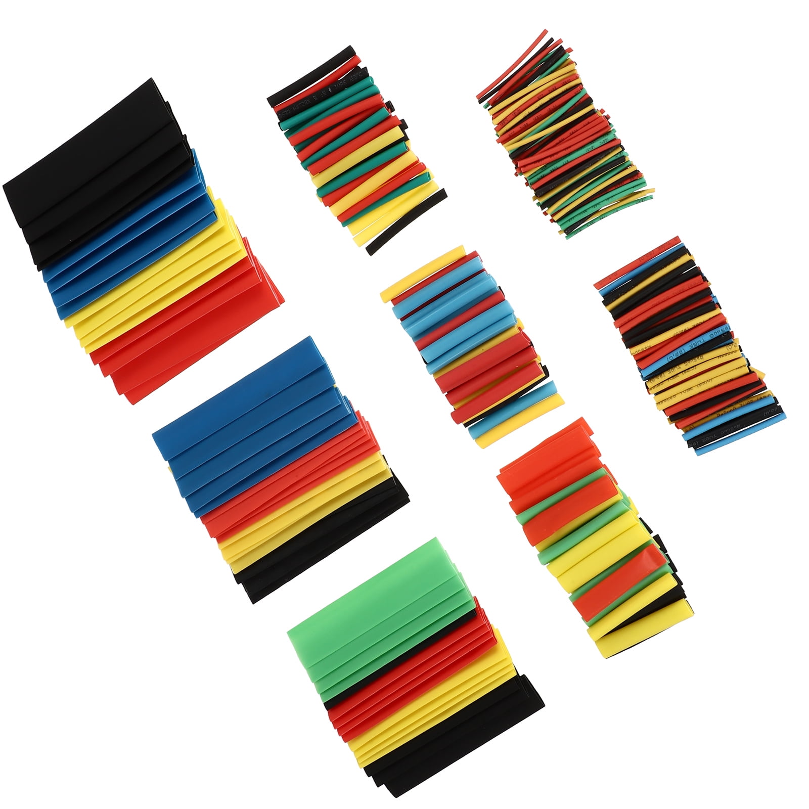 Hemobllo 328 Pcs Wiring Kit Heat Shrink Tubing Electrical Wire Cable ...