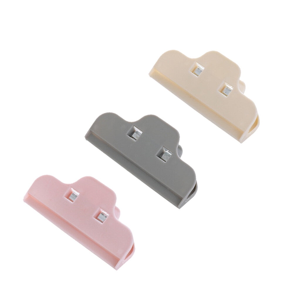 Hemobllo 3PCS Plastic Bag Sealer Clips Sticks- Slide-on to Isolated Air ...