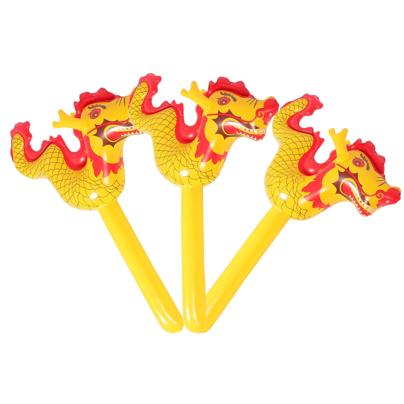 Hemobllo 3pcs PVC Hammer Balloon For Dragon Party Supplies Decorations ...