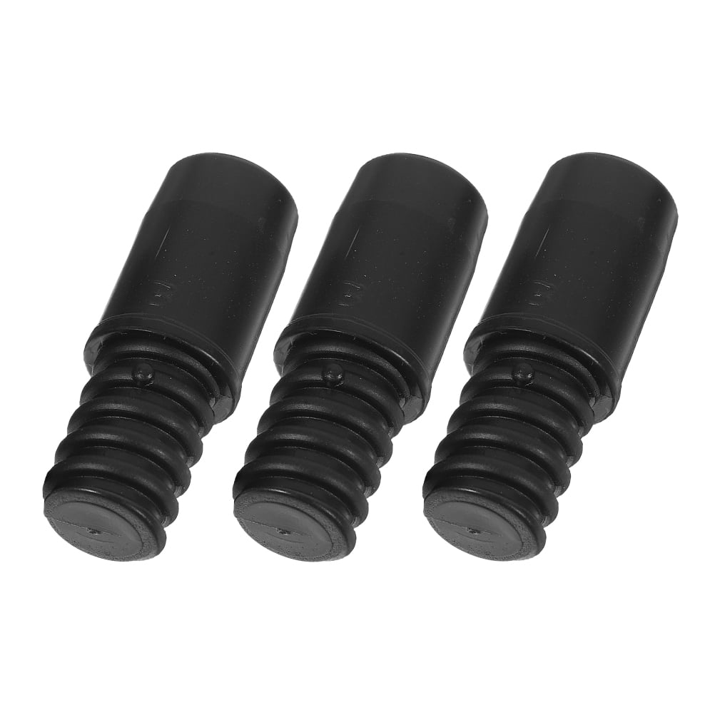 Hemobllo 3pcs Threaded Tip Replacement Extension Poles Threaded Tip ...
