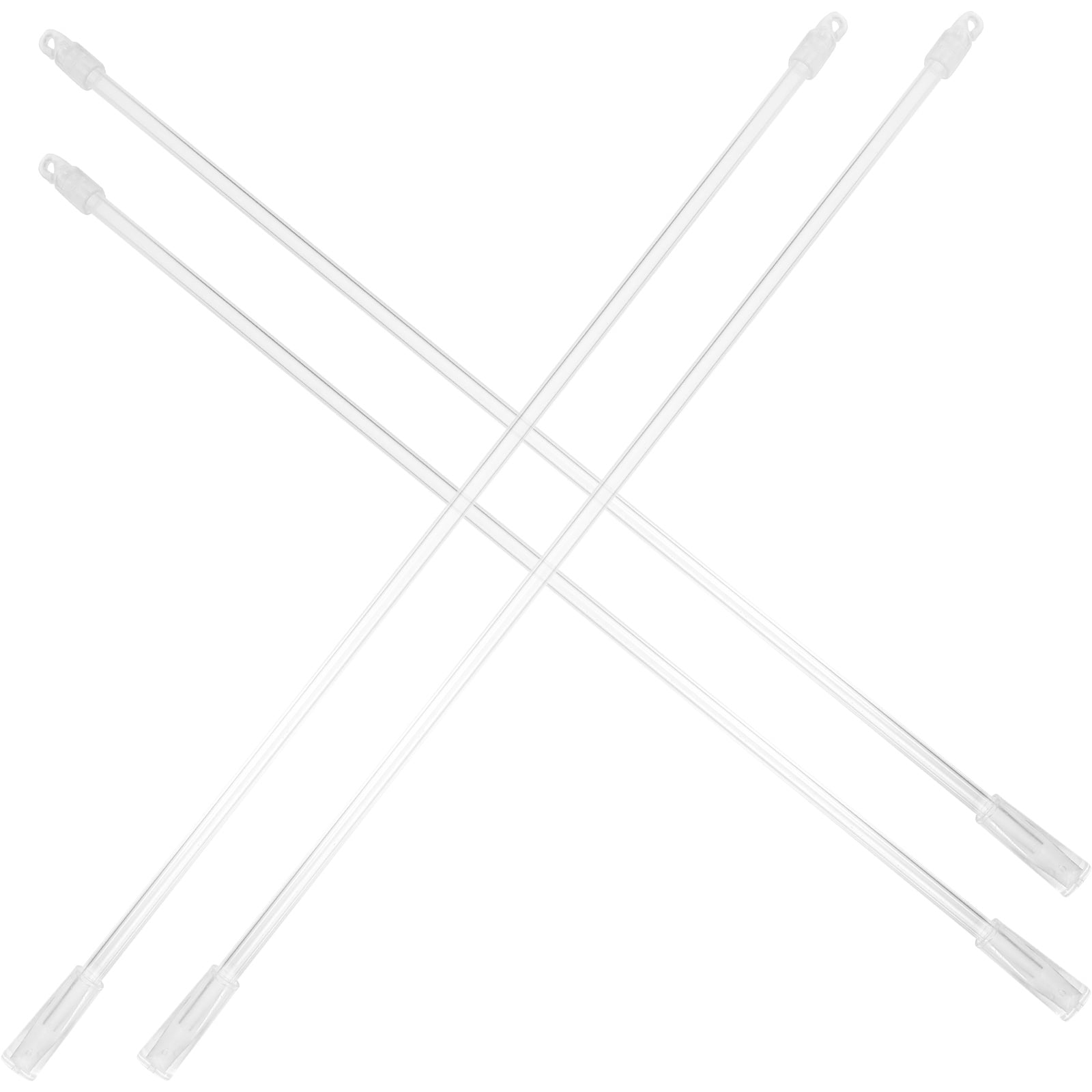 Hemobllo 4 Sets Drapery Wand Curtain Pull Rod Blind Wand Vertical ...