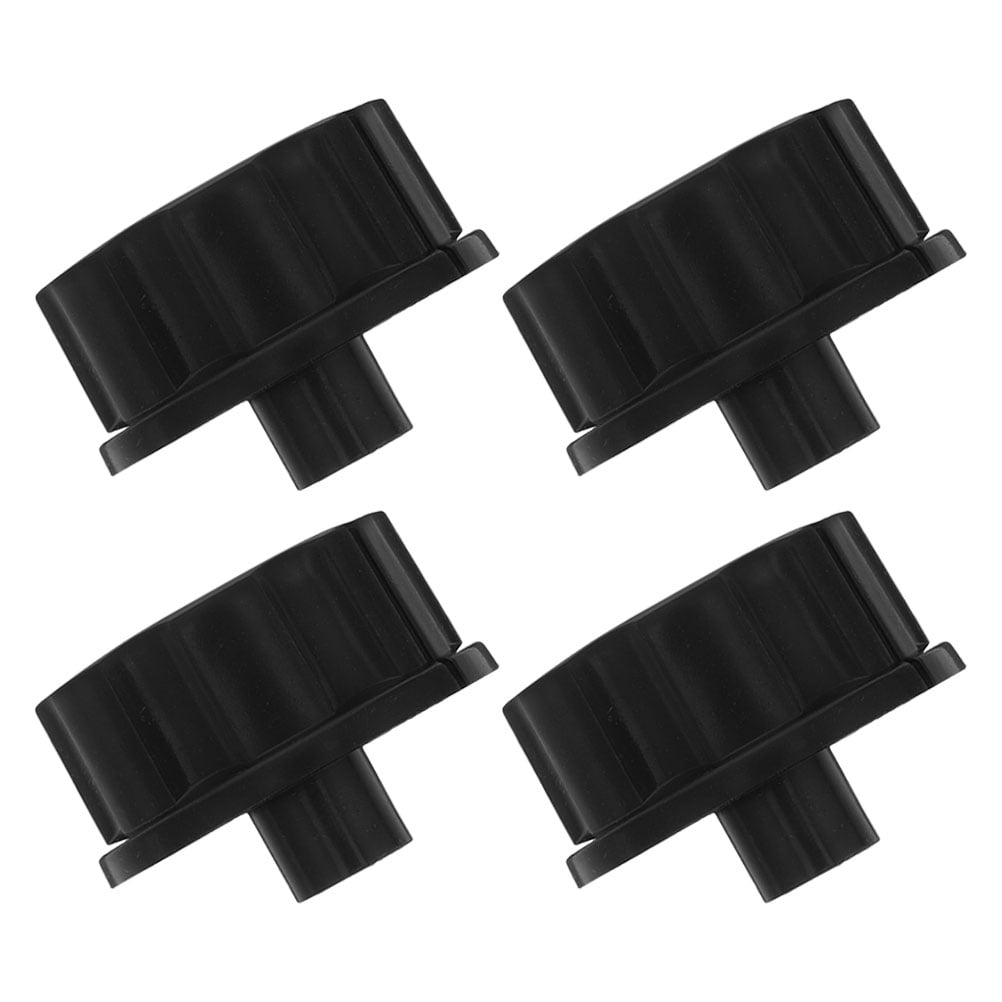 Hemobllo Microwave Oven Knob Black Abs 4Pcs For Kitchen Use High ...