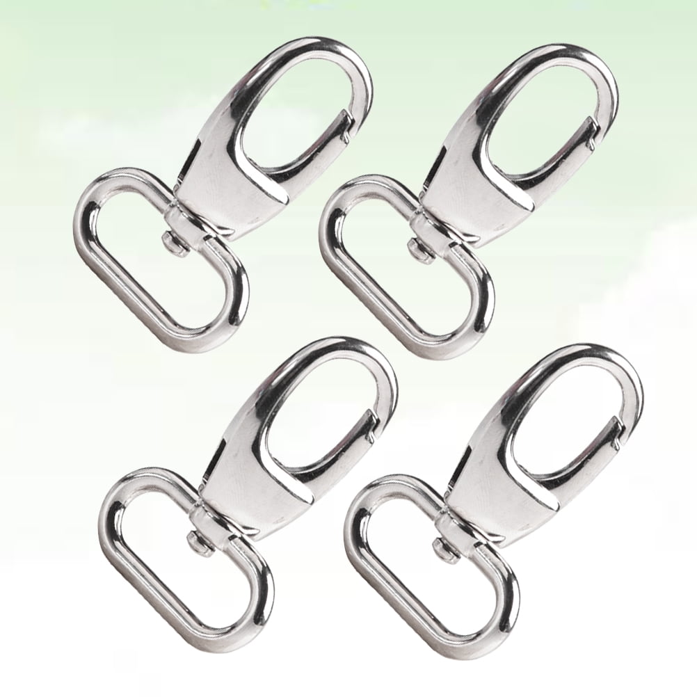 Hemobllo 4pcs Swivel Snap Hooks Quick Release Lobster Claw Clasps ...