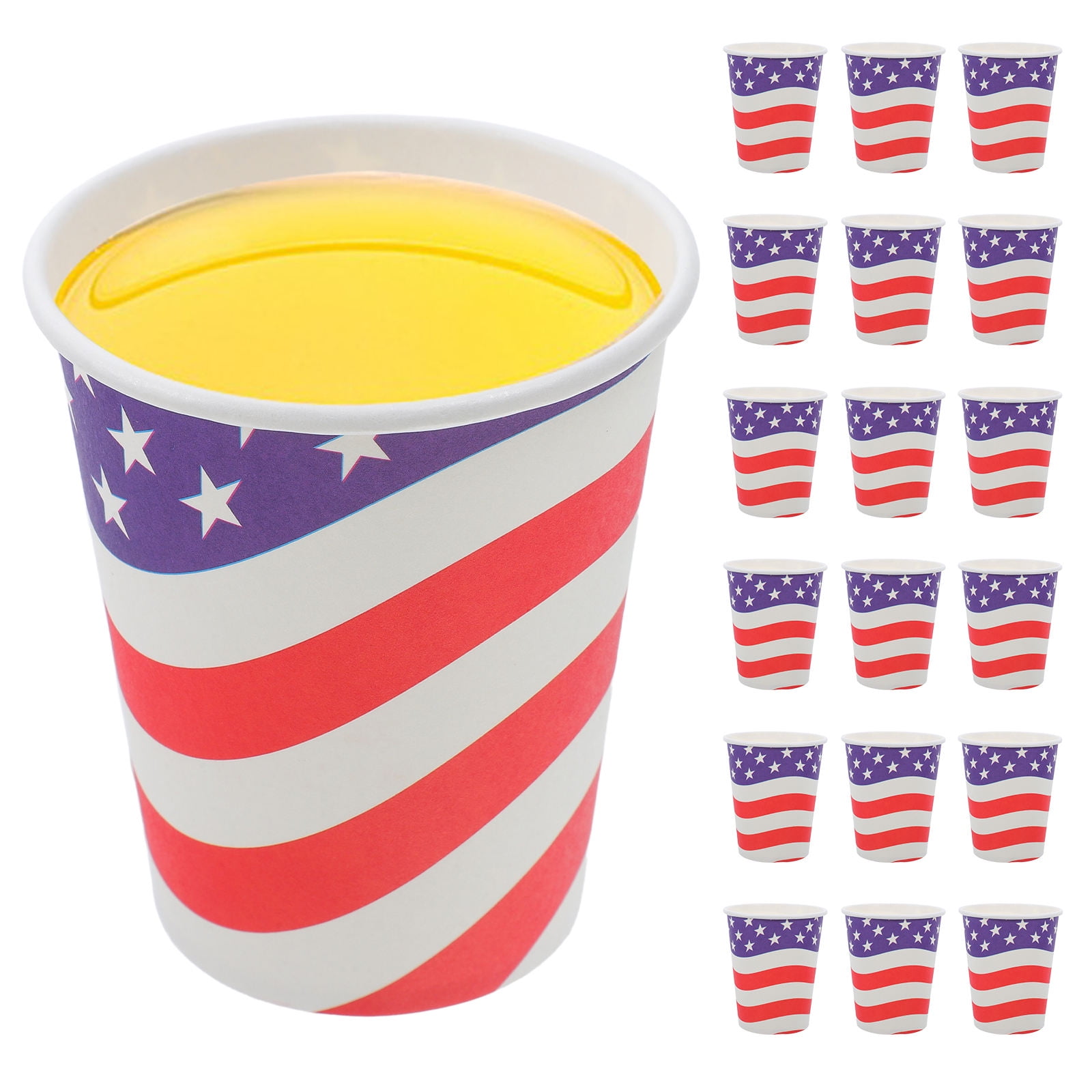 Hemobllo Independence Day Cups Paper Drinkware for Hot and Cold ...