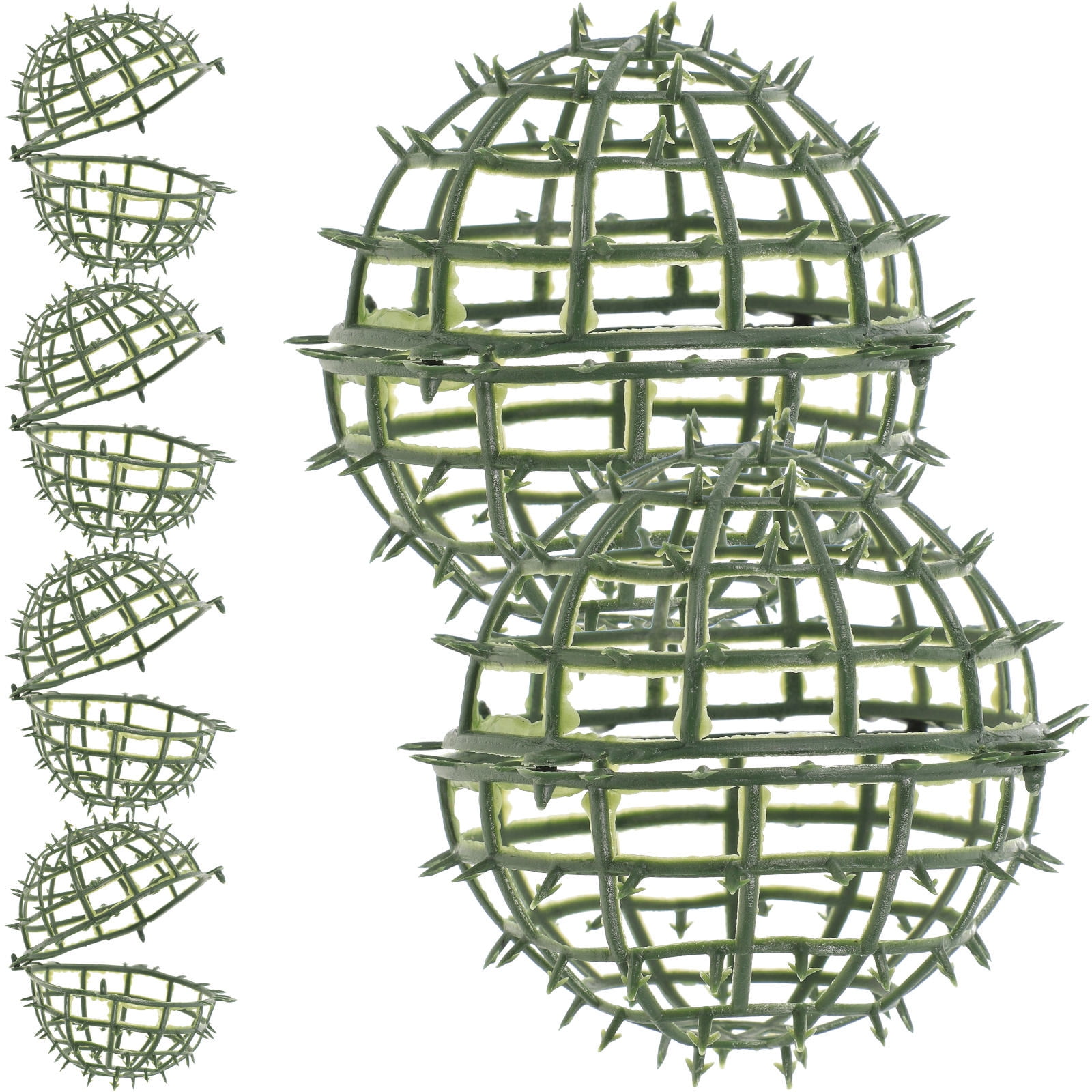 Hemobllo Gardening Art Use Grass Ball Ornament Rack Topiary Ball ...