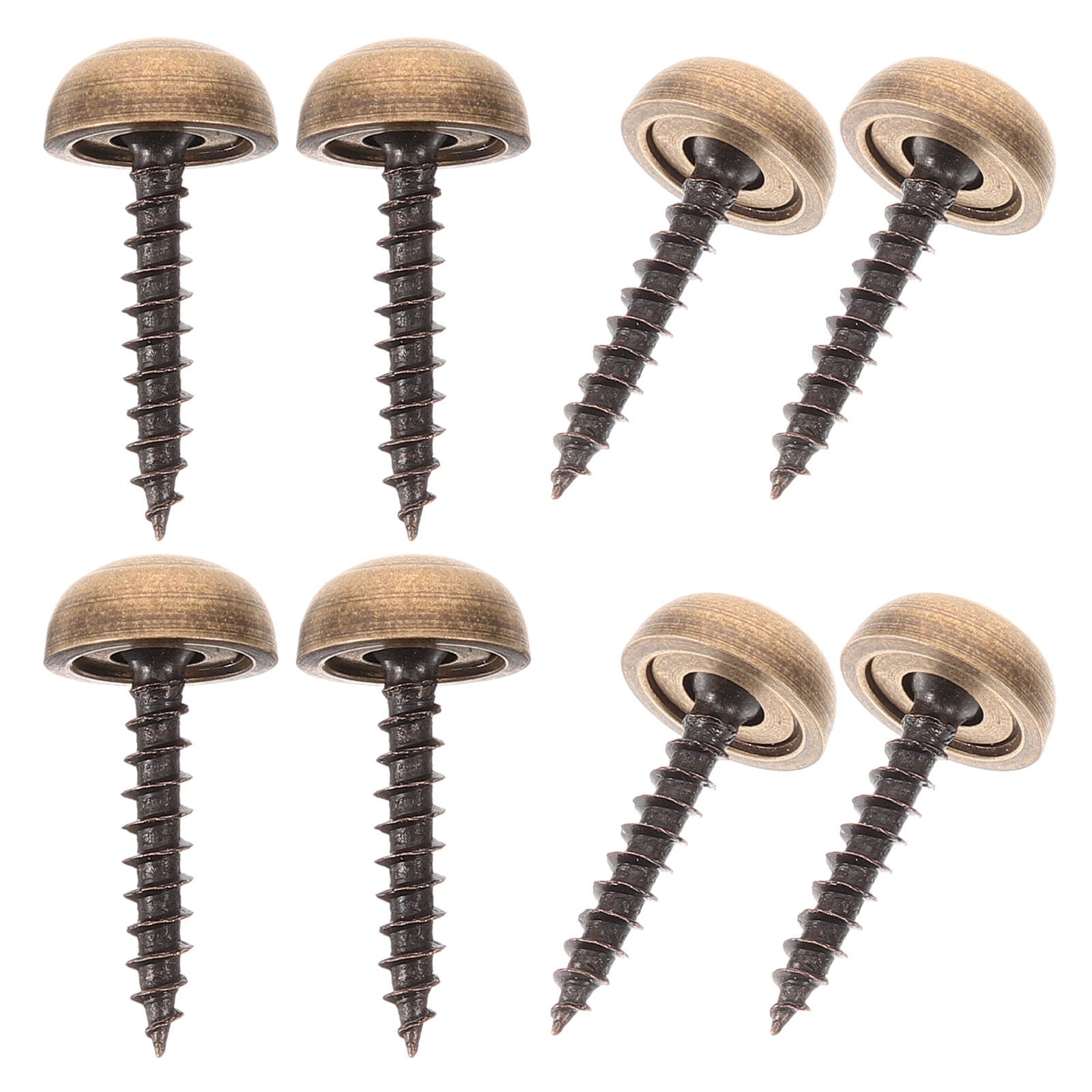 Hemobllo 8 Pcs Bolt Drywall Plugs Decorative Wood Screws with Caps ...