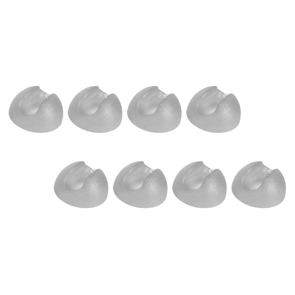 Hemobllo Simple Design Table Leg Protectors Transparent 8Pcs 1.18x1 ...