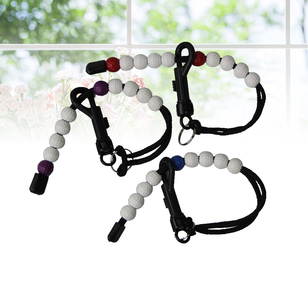 Hemobllo Bead Stroke Counter with Plastic Beads and Clip for Accurate ...
