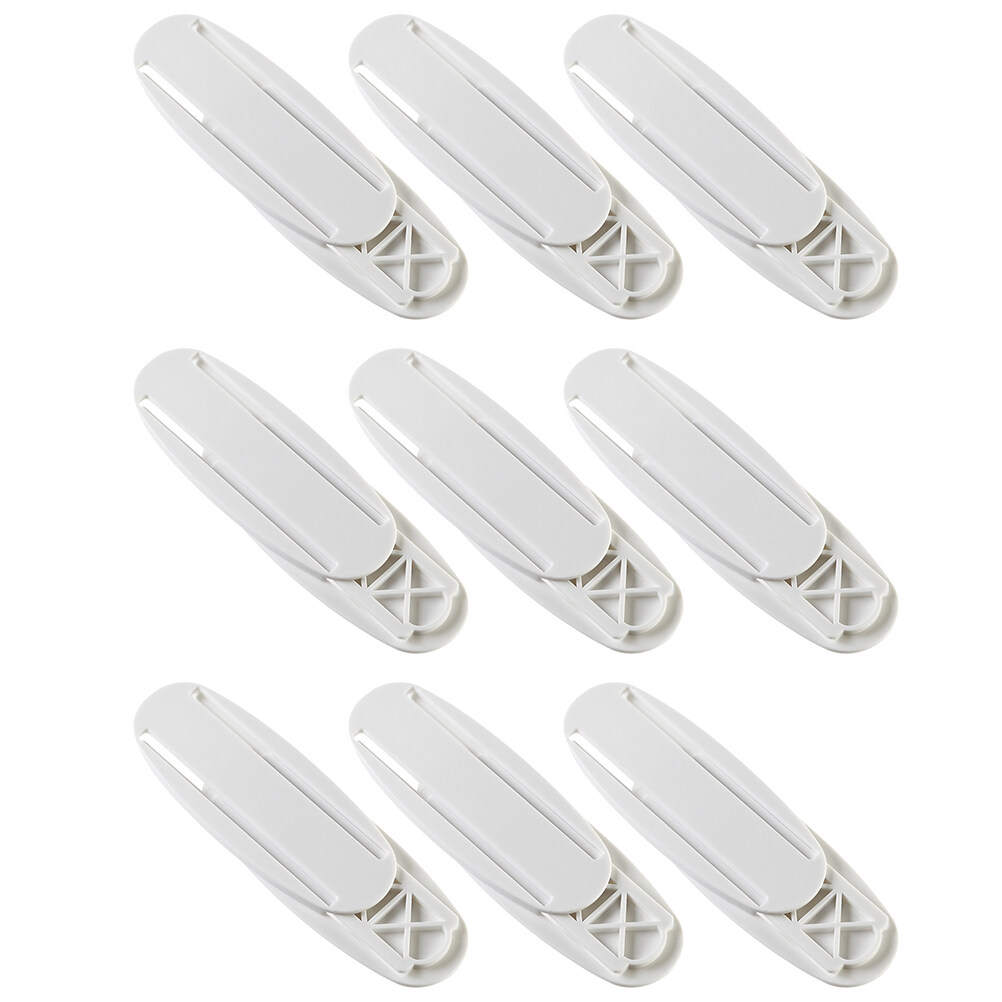 Hemobllo 9 Pairs Punch Holder Cable Manager Wall Mounted Socket Bracket ...