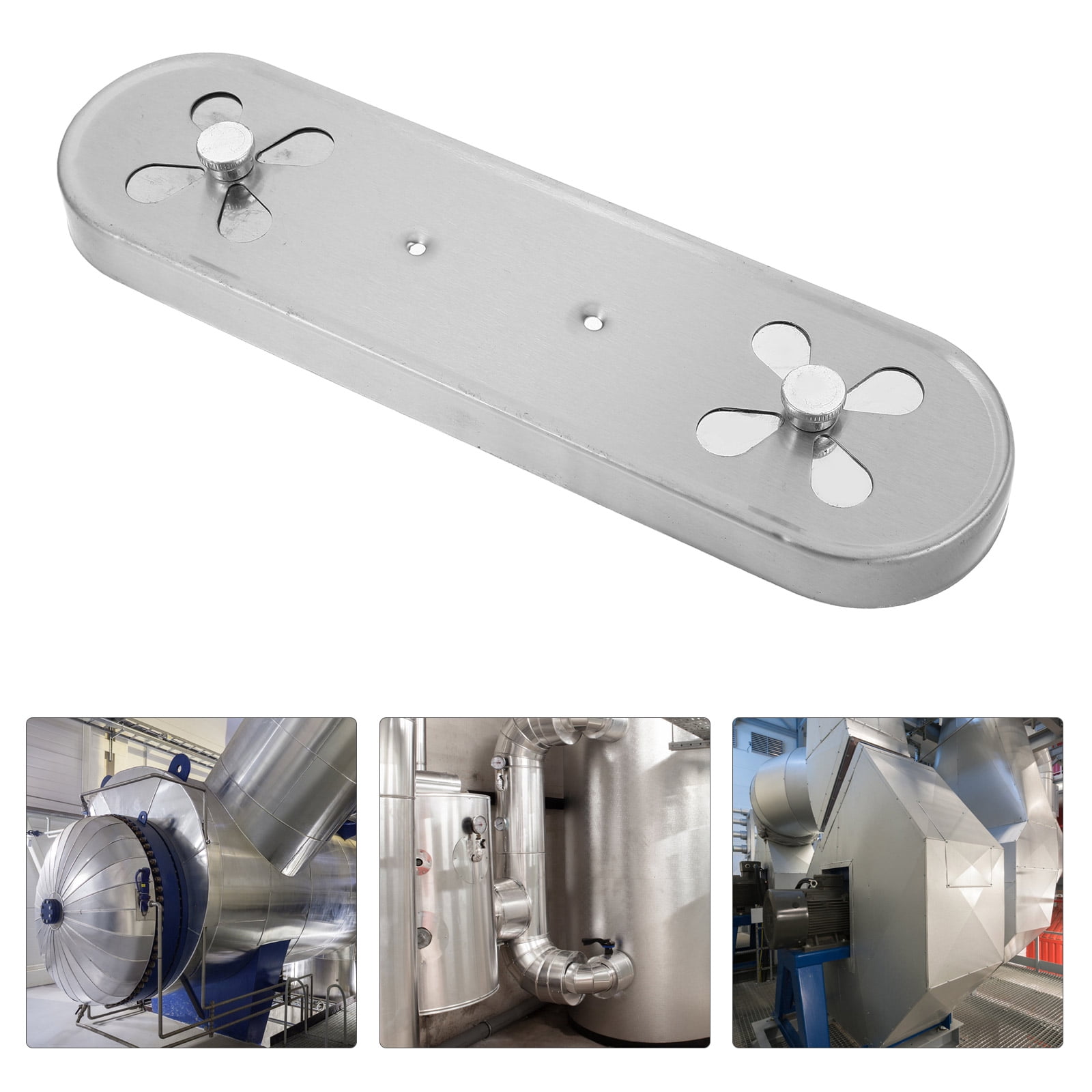 Hemobllo Adjustable Air Inlet Vents For Furnace Heating Dual Inlet ...