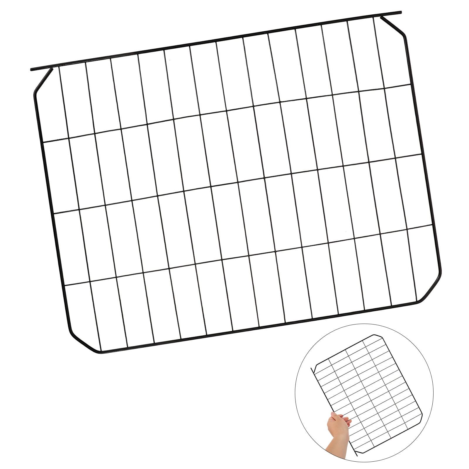 Hemobllo Animal Playpen Metal Wire Fence Door with Easy Installation ...