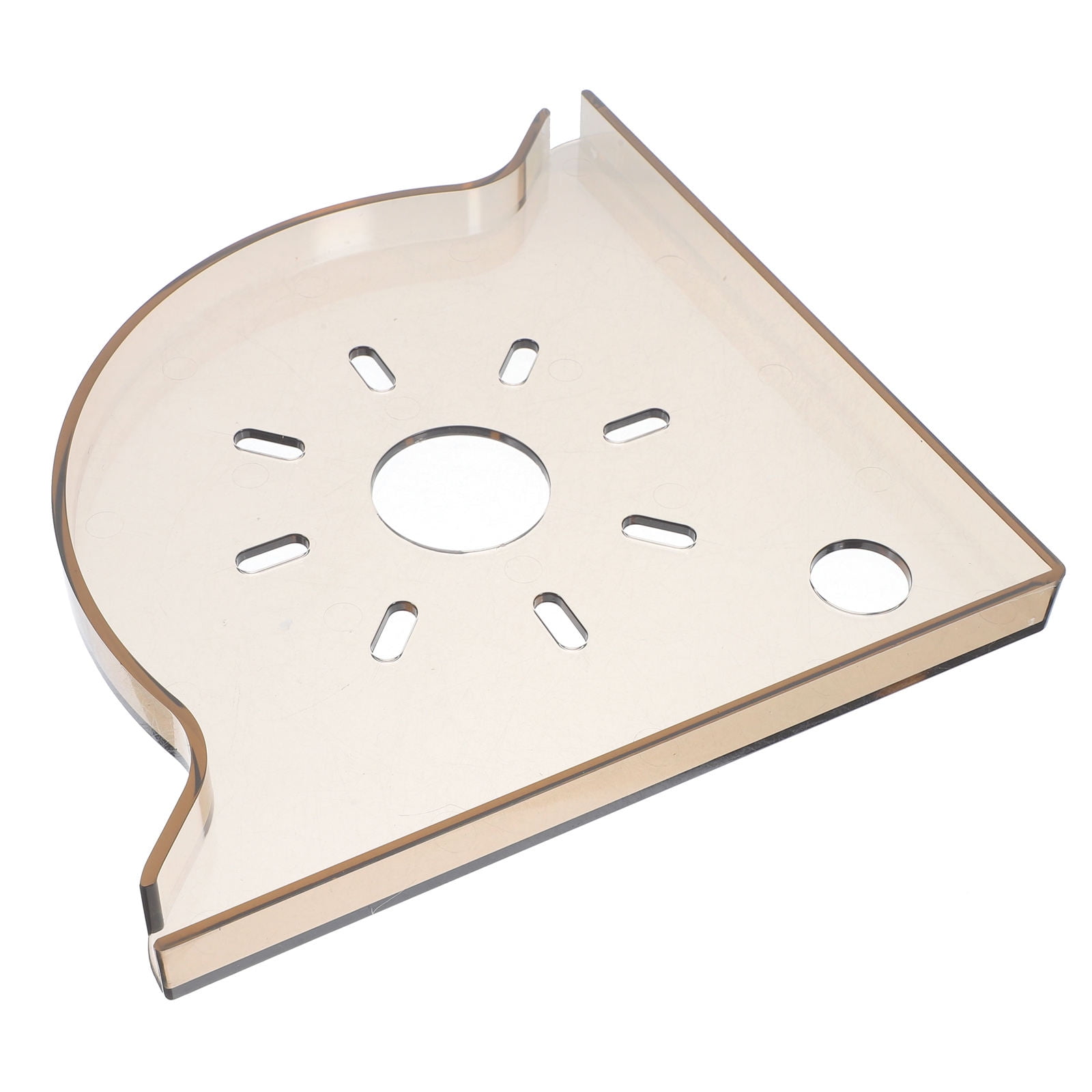 Hemobllo Aquarium Plant Stand Triangle Fish Tank Corner Shelf ABS Light ...