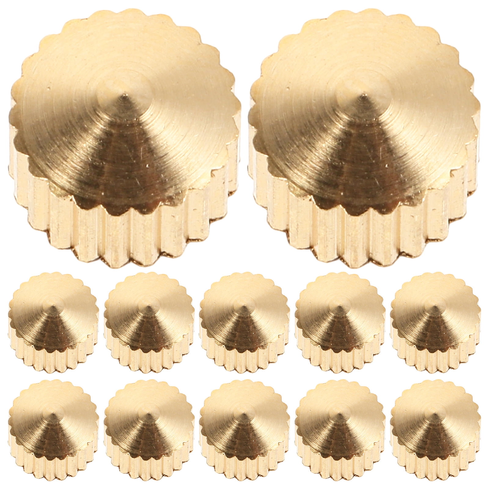 Hemobllo 20Pcs DIY Clock Making Kit Golden Metal Nuts for Reliable ...