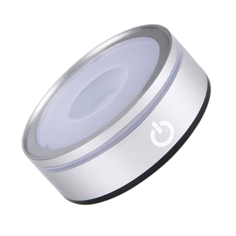 Hemobllo Crystal Lamp Holder Colorful Flashing Light Base Outdoor ...