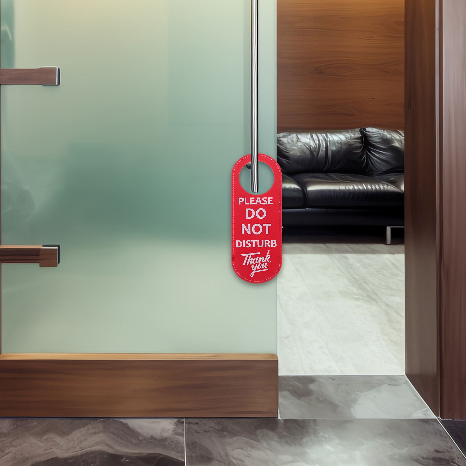 Hemobllo Dual Sided Do Not Disturb Sign Door Hanger For Office Hotel ...