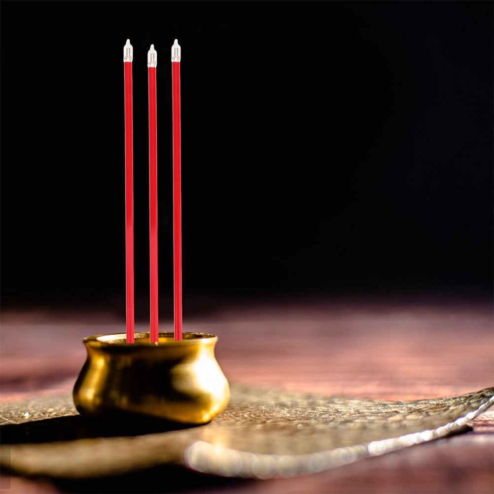Hemobllo Electric Burner Sticks For Plug In Led Censer With Red Plastic ...