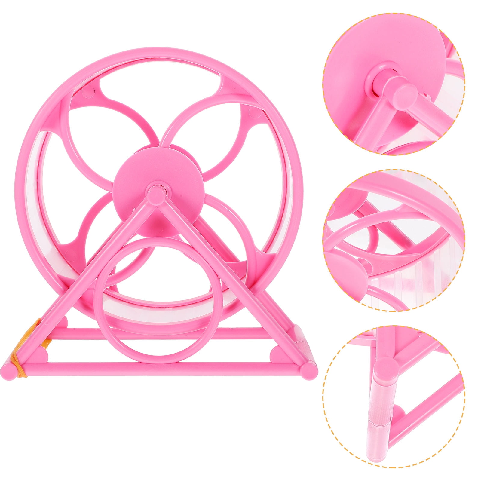 Hemobllo Exercise Wheel Rats Small Animal Jogging Toy Silent Running ...