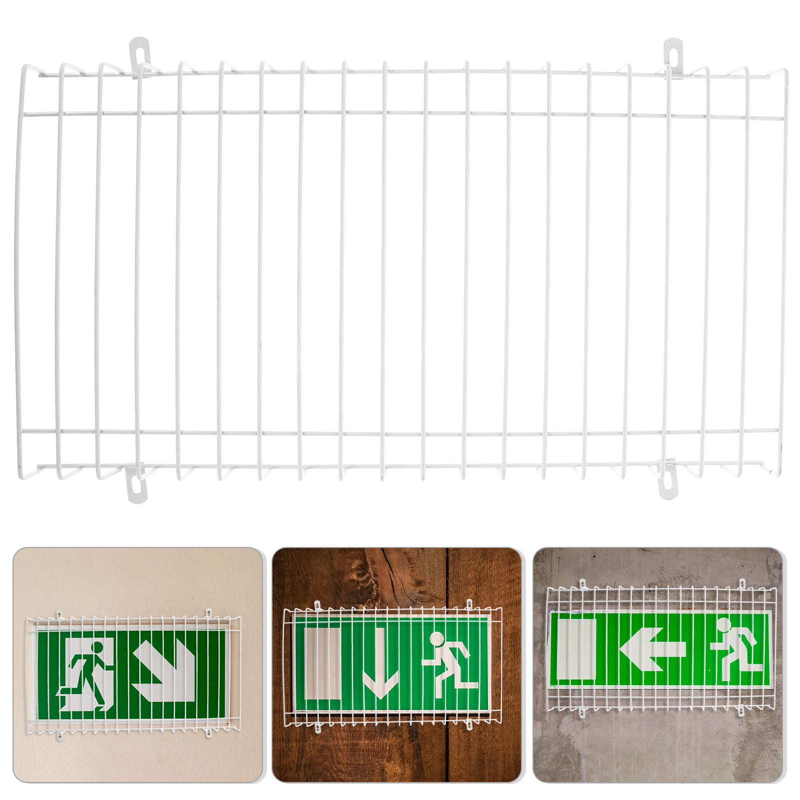 Hemobllo Exit Sign Protective Cage Minimalist Design 1Pack 15.7X8.7X1 ...