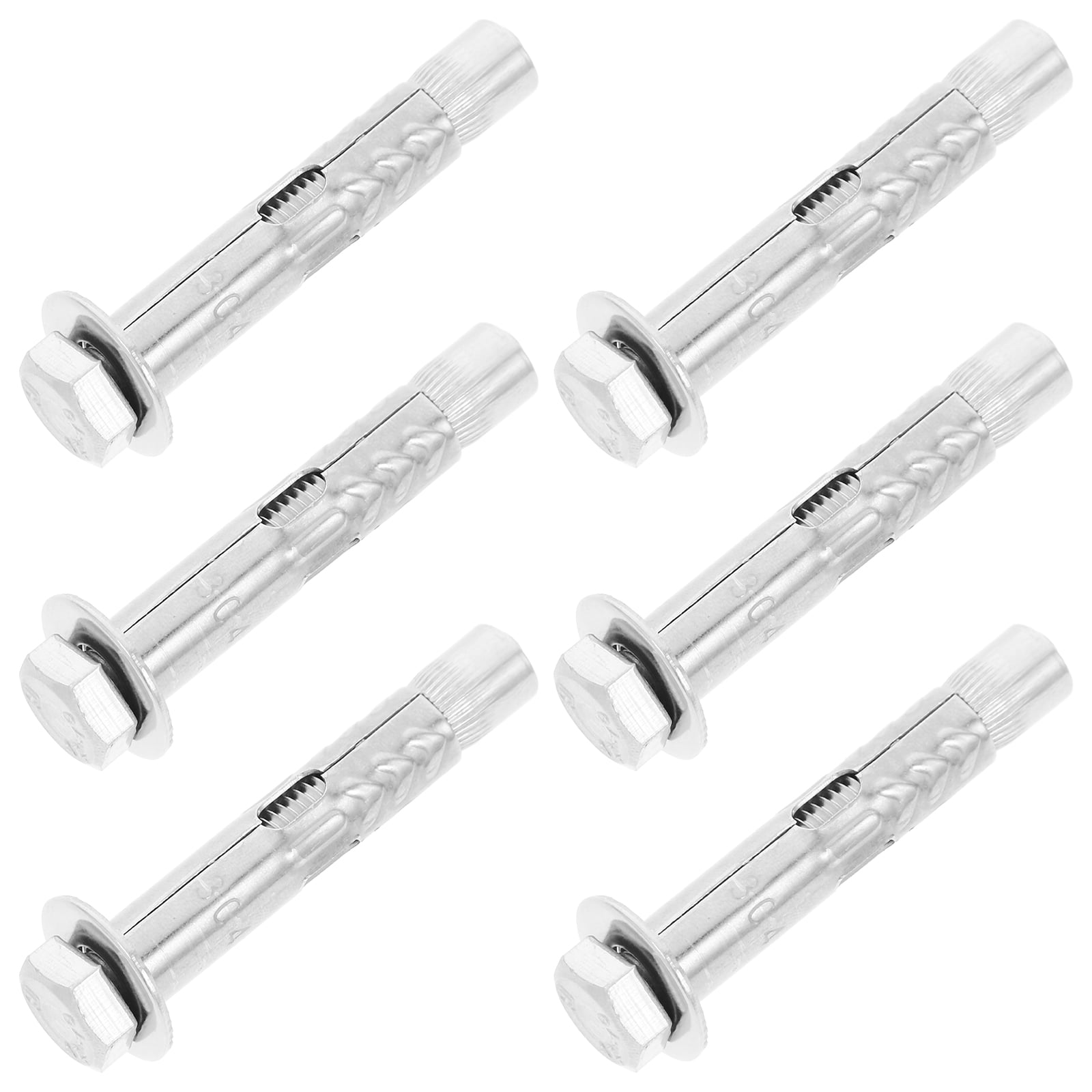 Hemobllo 6Pcs Heavy Duty Fixing Anchors Stainless Steel Anchor Bolts ...