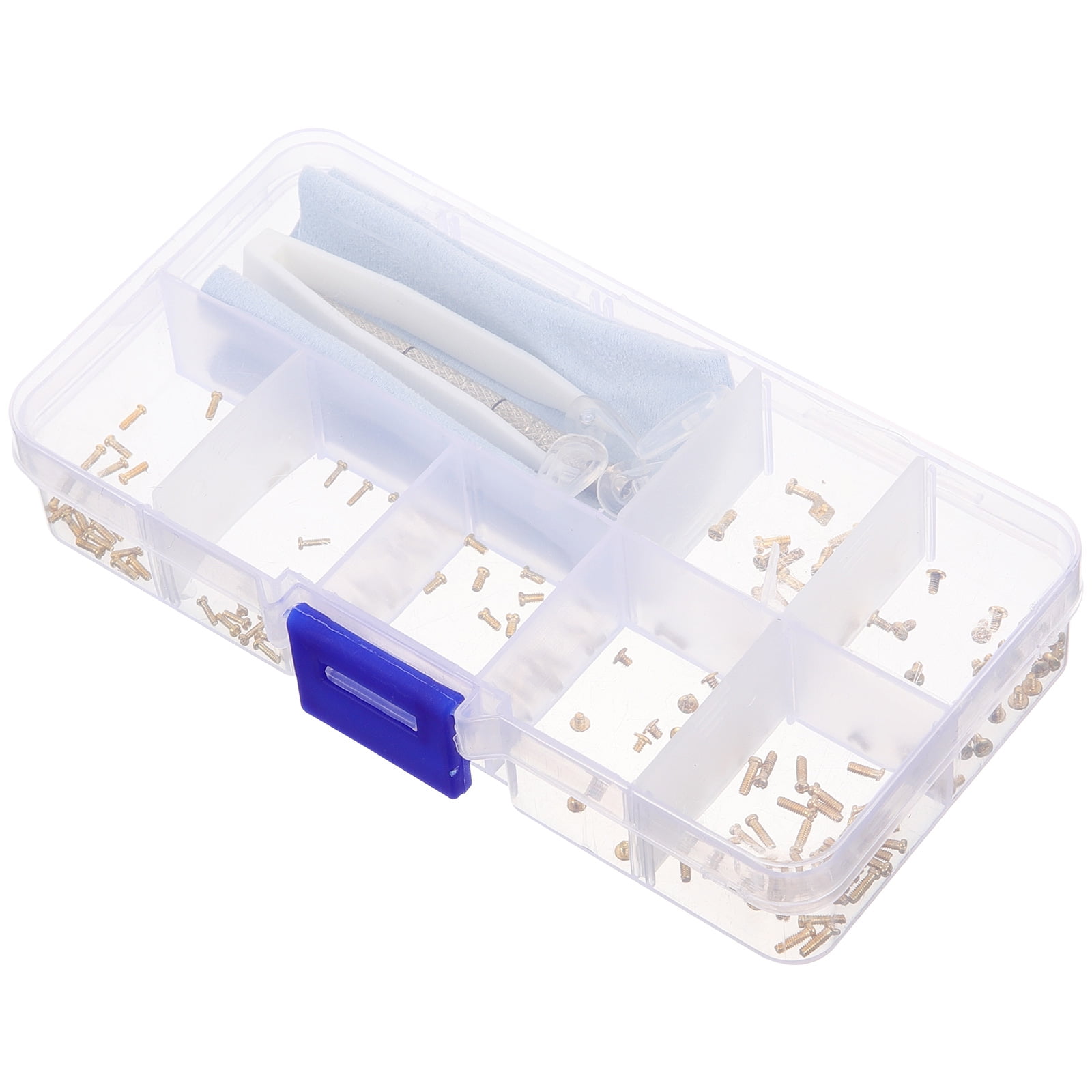 Hemobllo Eyeglass Repair Kit with Screws and Screwdriver for Glasses ...