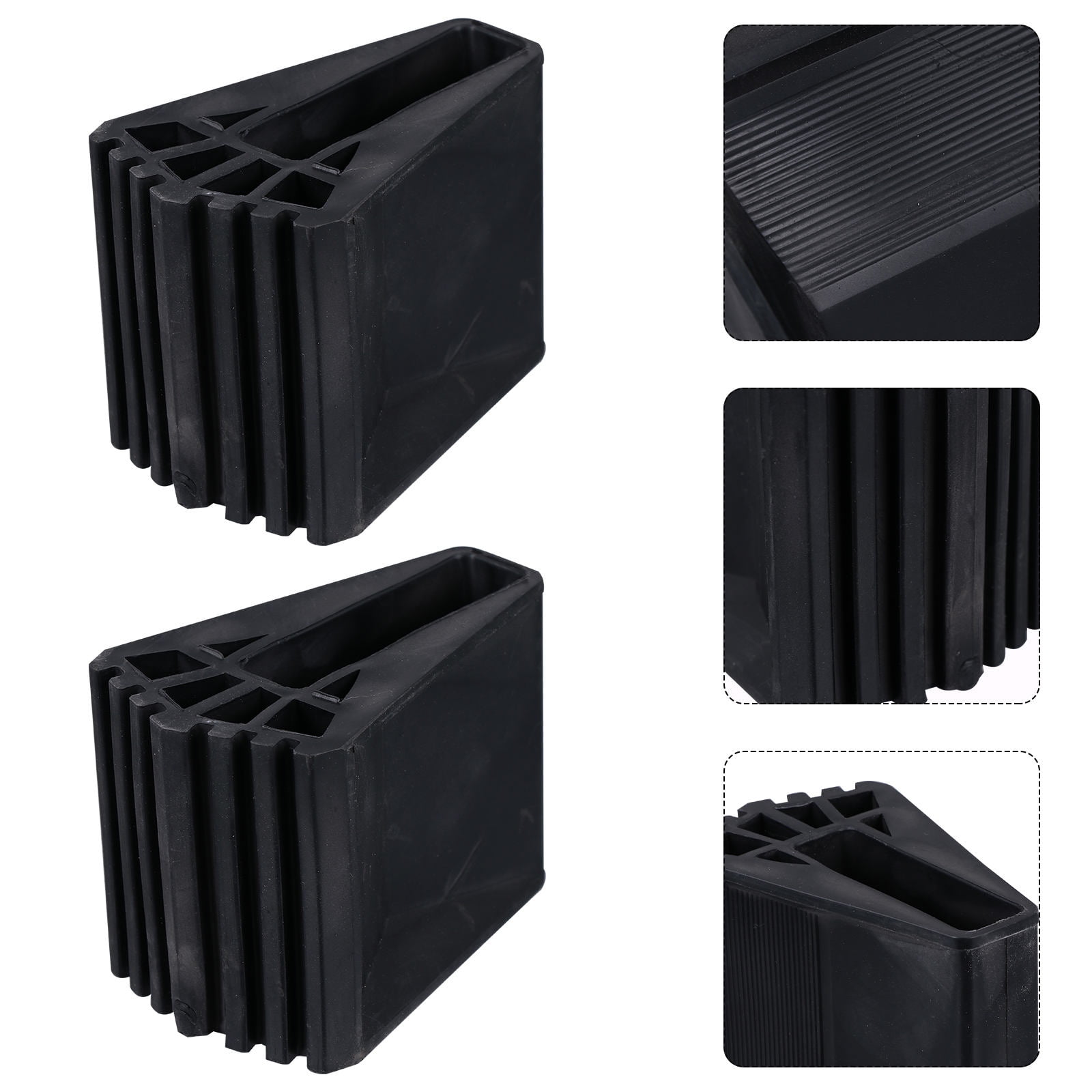 Hemobllo Ladder Floor Protector Environmental Protection Rubber 2Pcs 3 ...