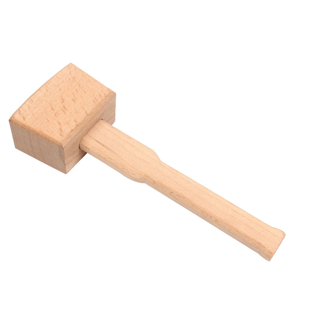 Hemobllo Multi-Purpose Woodworking Hammer Wood Mallet Khaki 1Pcs ...