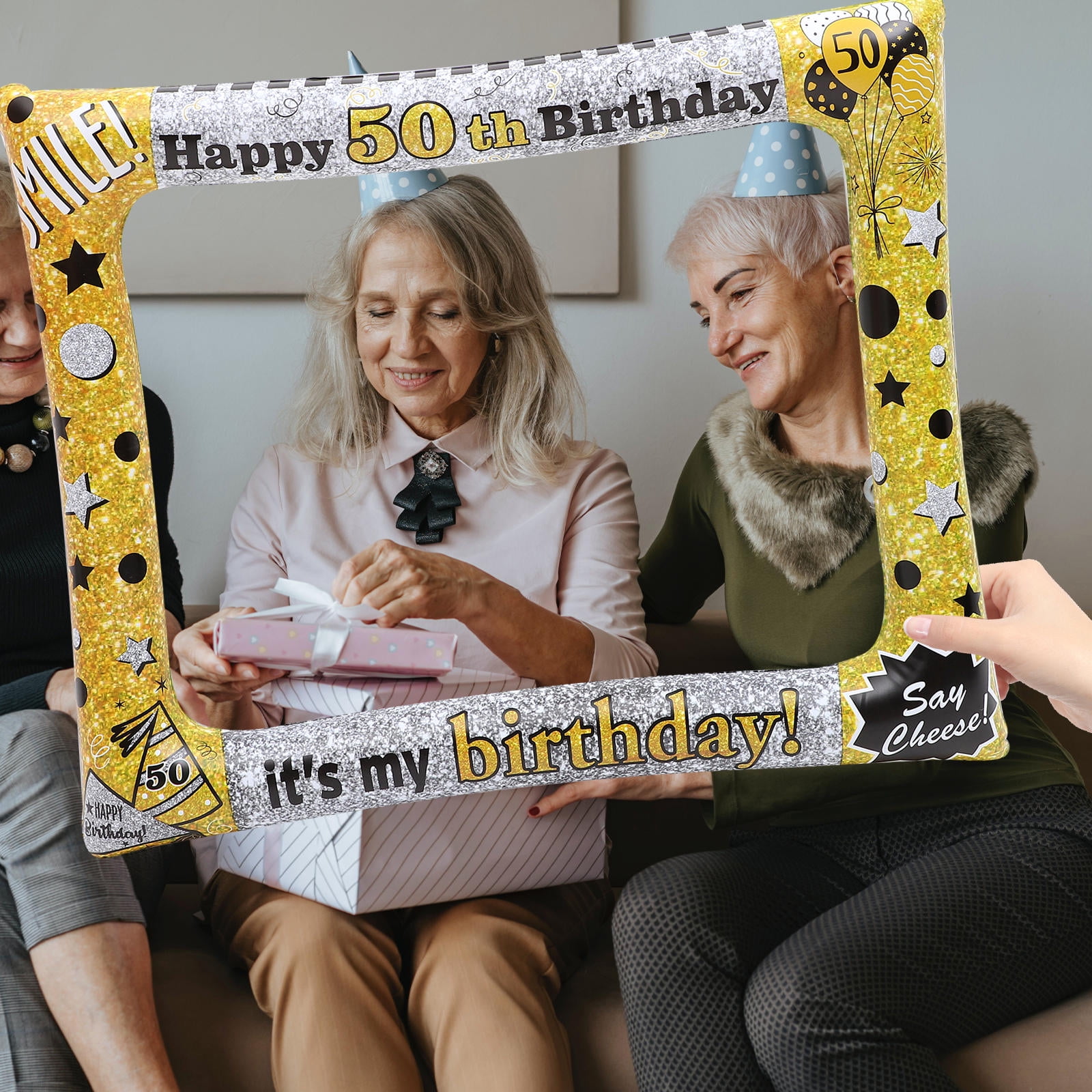 Hemobllo Inflatable Picture Frame Inflatable Photo Frame Multi Colored ...