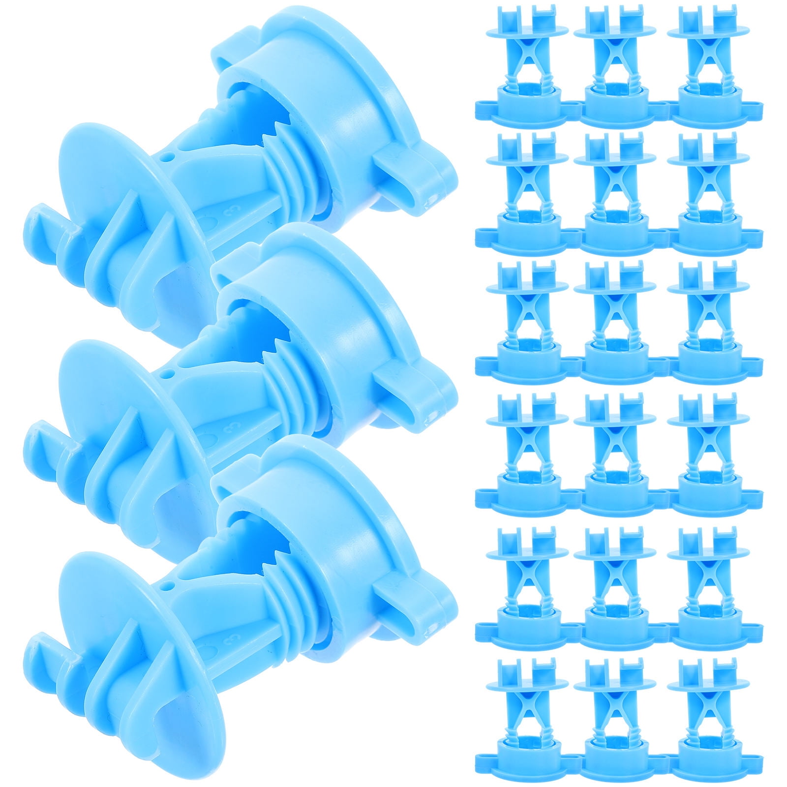 Hemobllo Insulators for Wire Farming 50Set Blue PP for Fences - Walmart.com