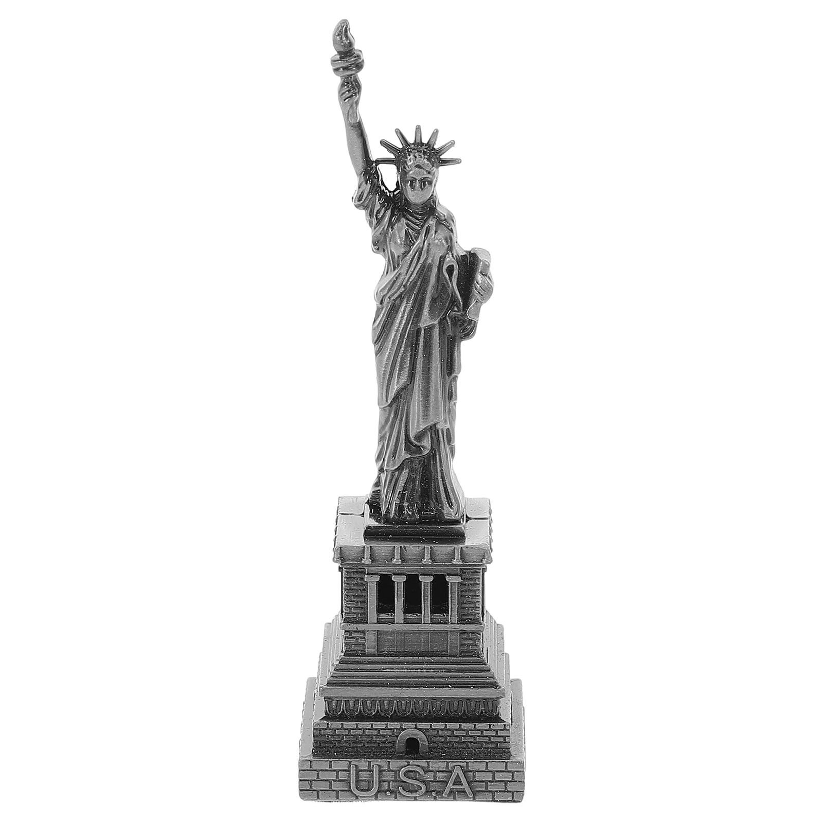 Hemobllo Mini Statue Of Figurine Vintage Metal New York City Landmark ...