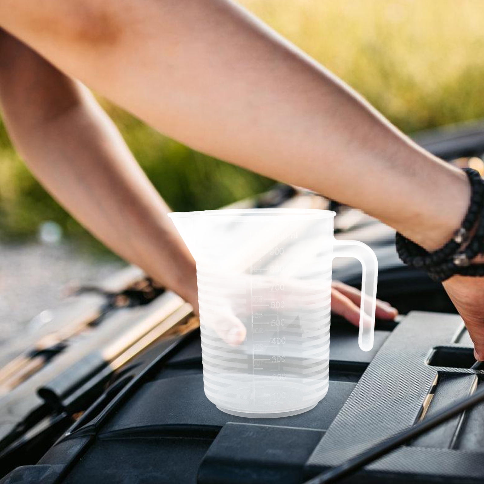 Hemobllo Oil Measuring Cup Versatile Application Motor Oil Measuring ...