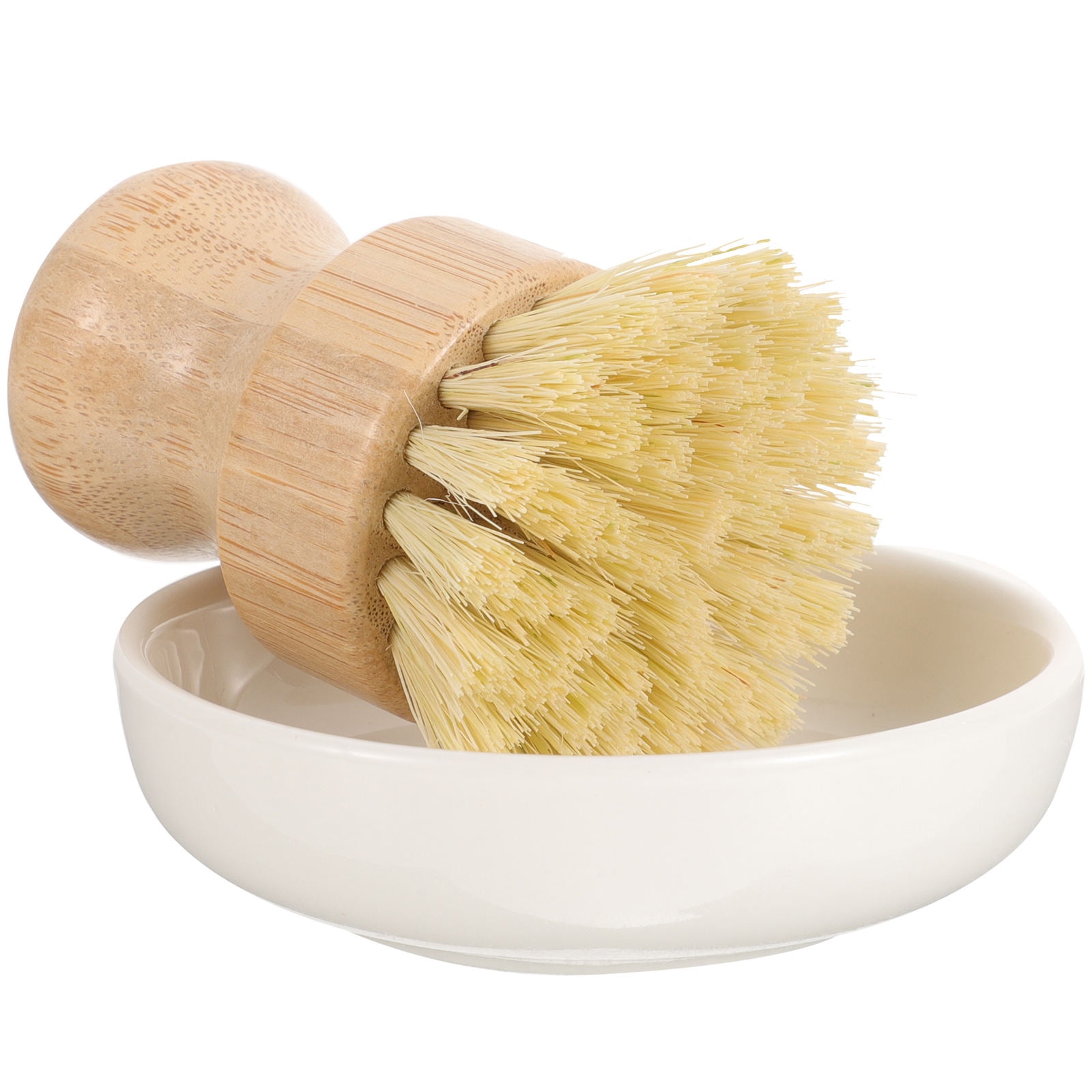 Hemobllo Palm Dish Scrubber Tough Scrubbing Brush Western Food Store ...