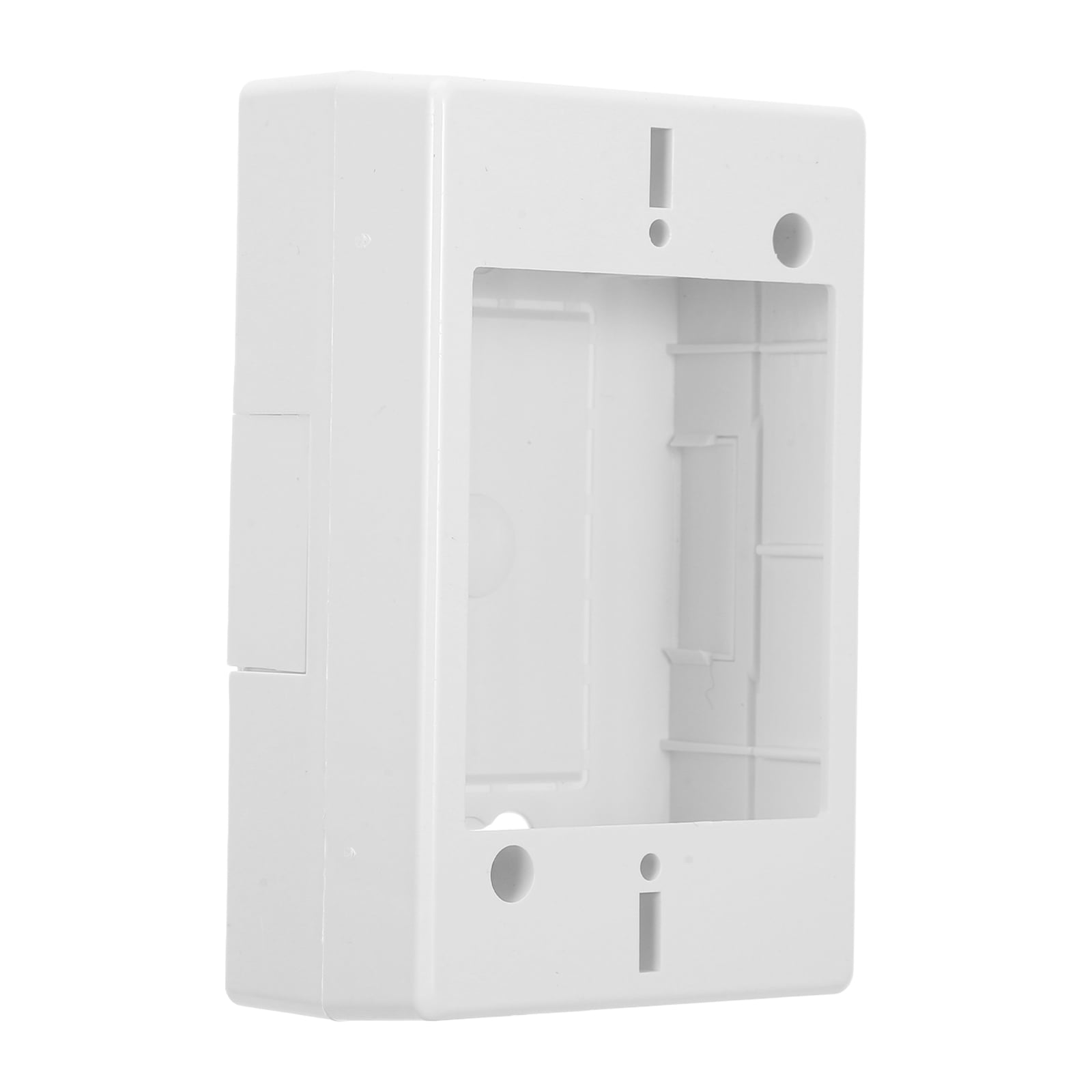 Hemobllo Single Gang Box White Surface Mount Electrical Box for ...