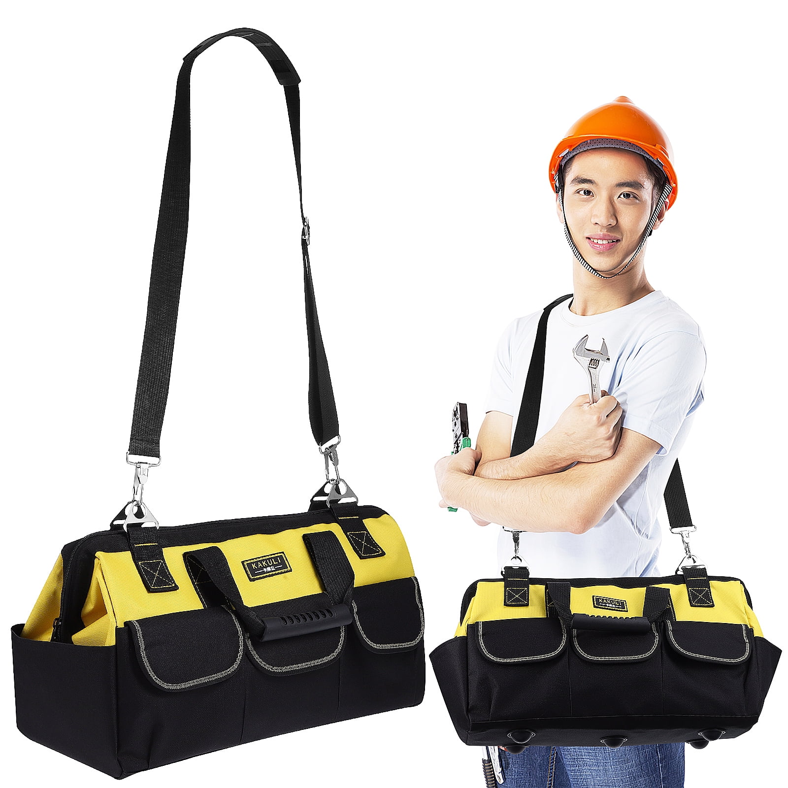 Hemobllo Tool Bag Tote Tool Kit Bag Screwdriver Mens Tool Bag Oxford ...