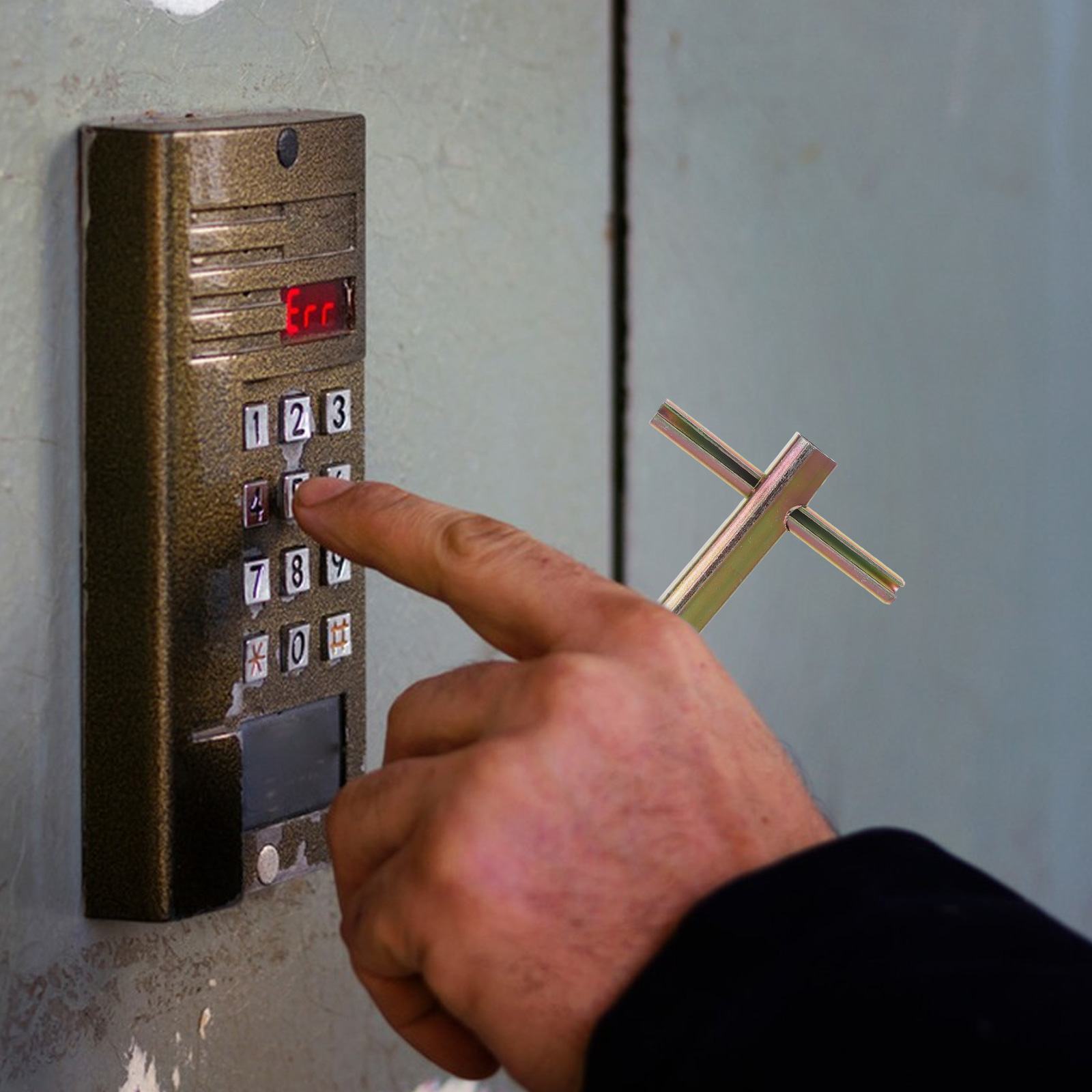 Hemobllo Maintenance Scenarios Triangular Elevator Key Silver ...