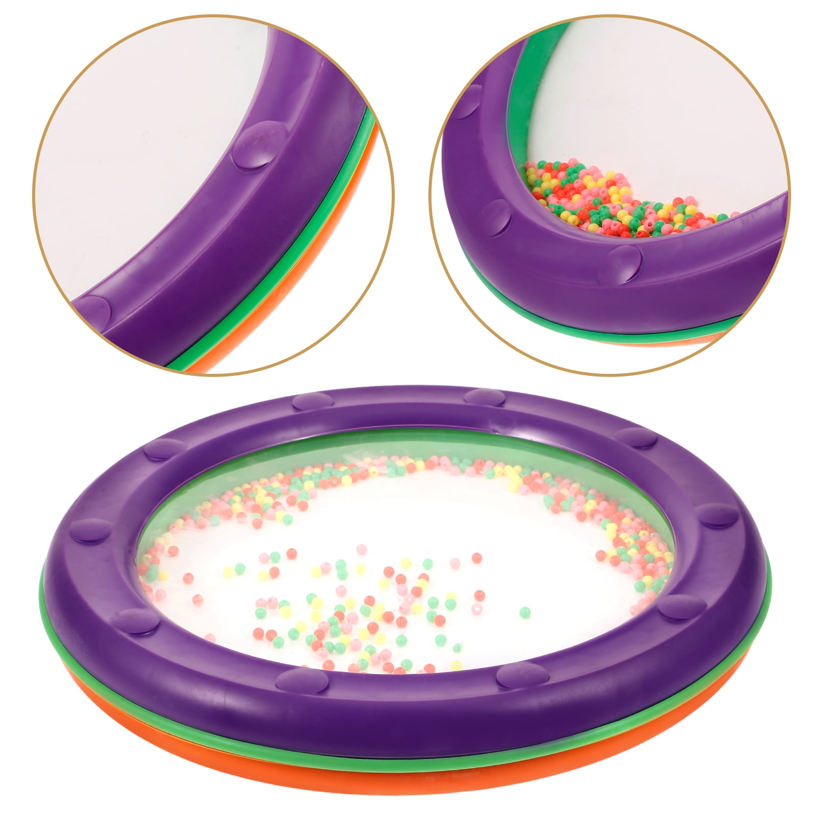 Hemobllo Multi Bead Drum Musical Instrument for Development - Walmart.com