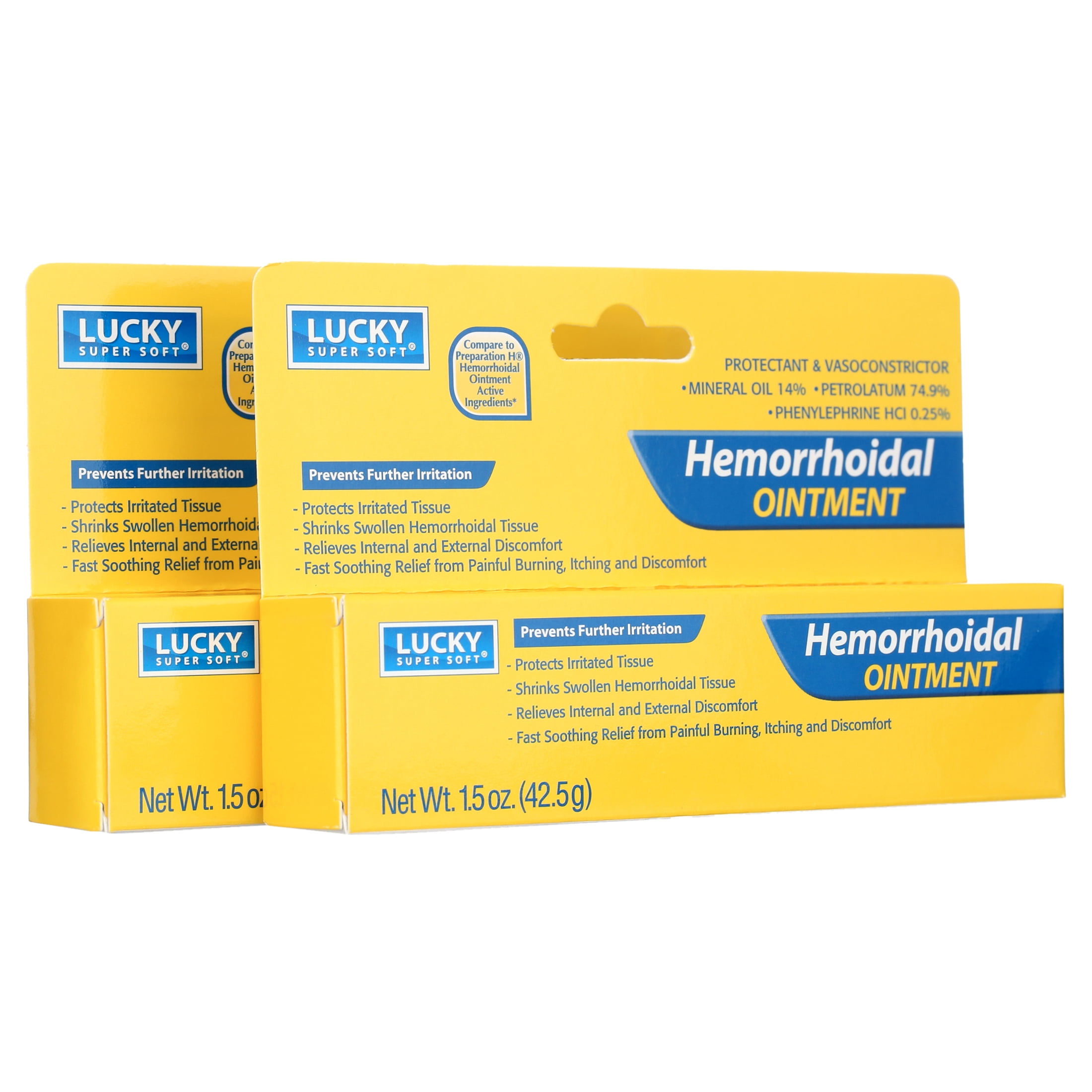 Hemorrhoidal Ointment Prevents Further Irritation 150 Oz Pack Of 2 0426