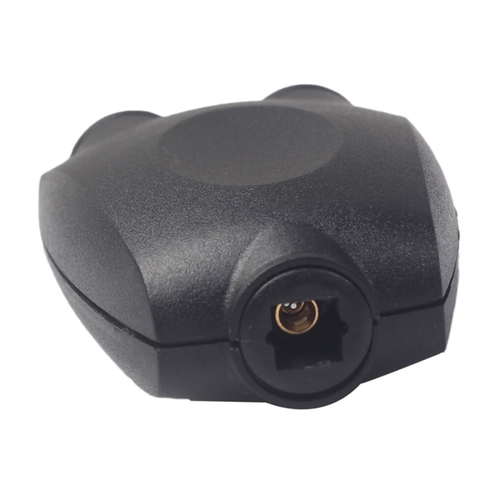 Hemoton 1 Out SPDIF Digital Optical Audio Splitter Mini Audio Adapter ...
