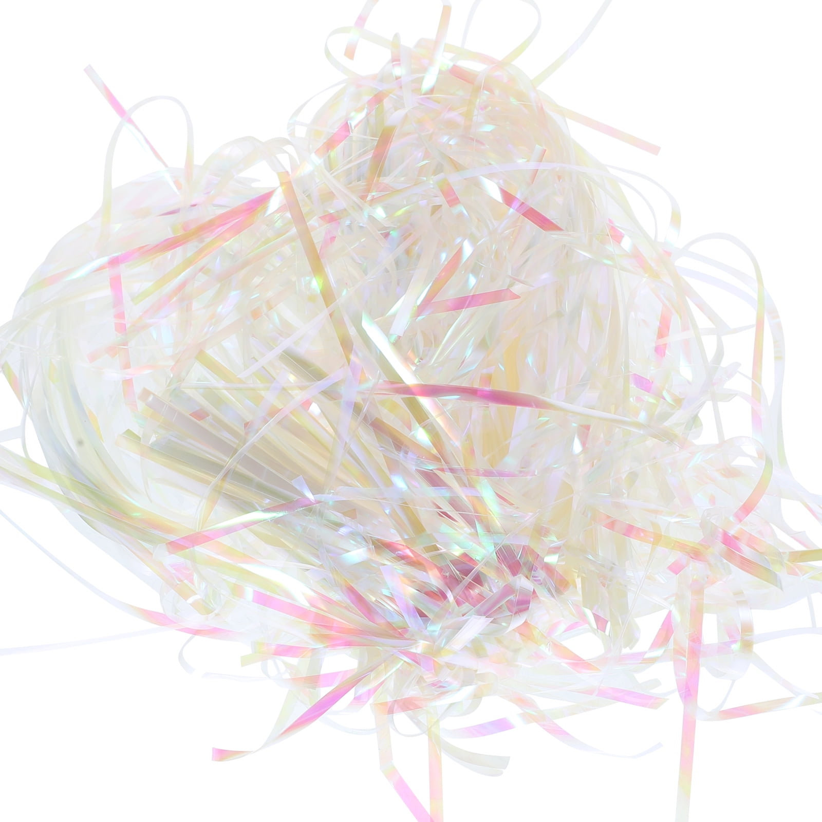 Hemoton 1 Pack Shredded Plastic Gift Box Basket Filler Gift Plastic ...