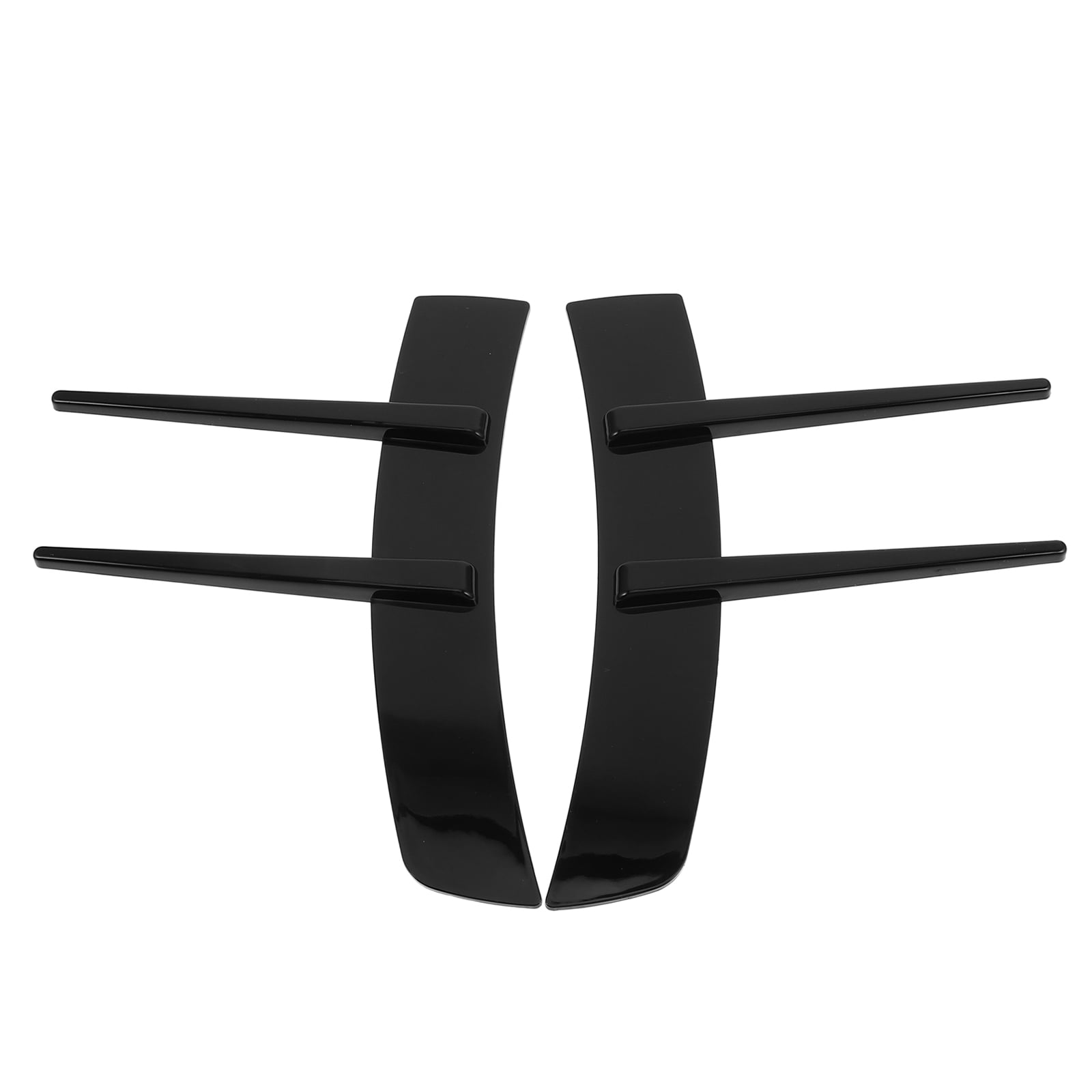 Hemoton 1 Pair Decorative Intake Universal Flow Bumper Side Vent Decal ...