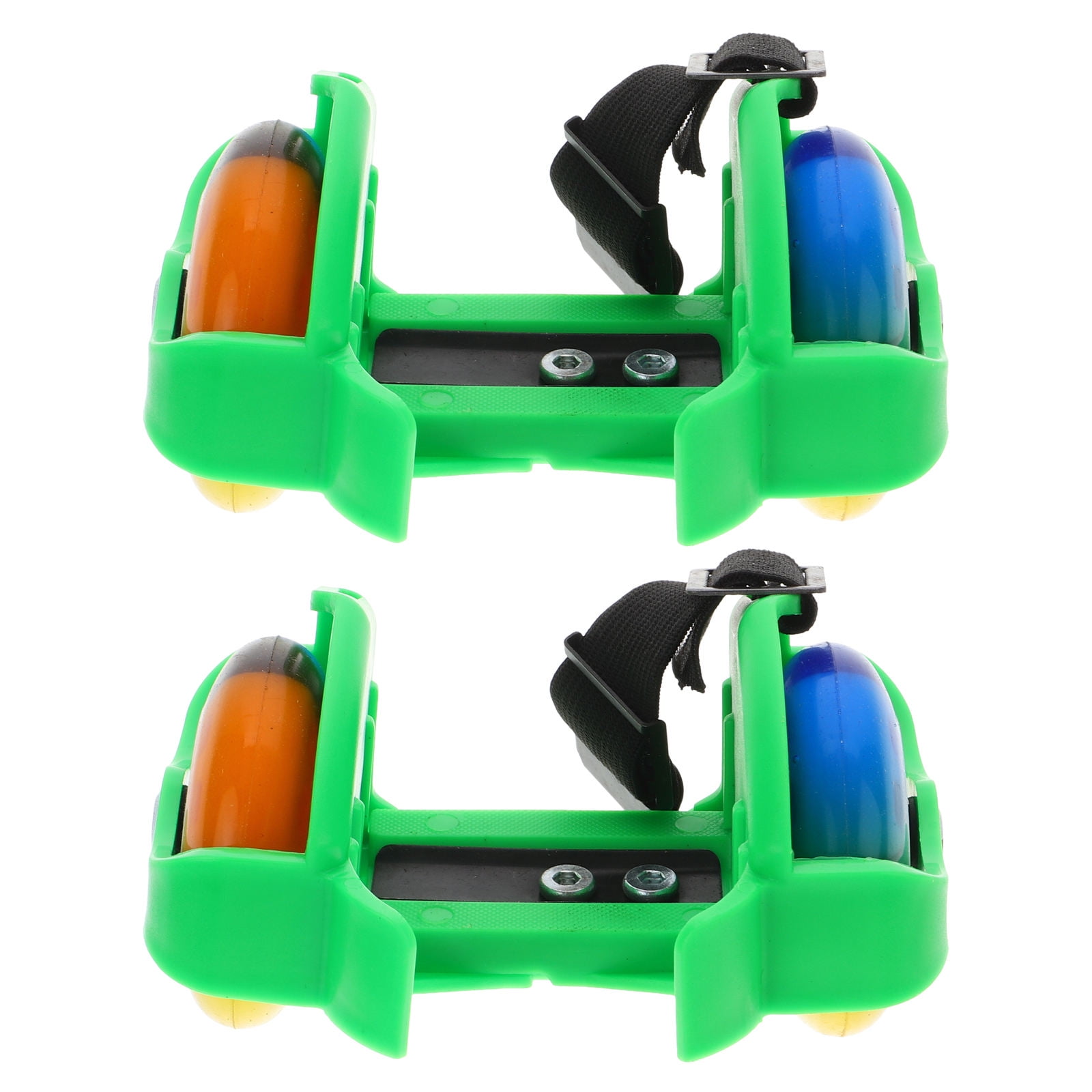 Hemoton 1 Pair Glowing Shoe Wheel Portable Skating Shoe Adjustable ...