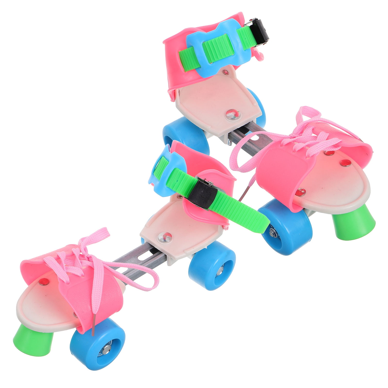 Hemoton 1 Pair Kids Adjustable Quad Roller Skates Toddler Beginner ...