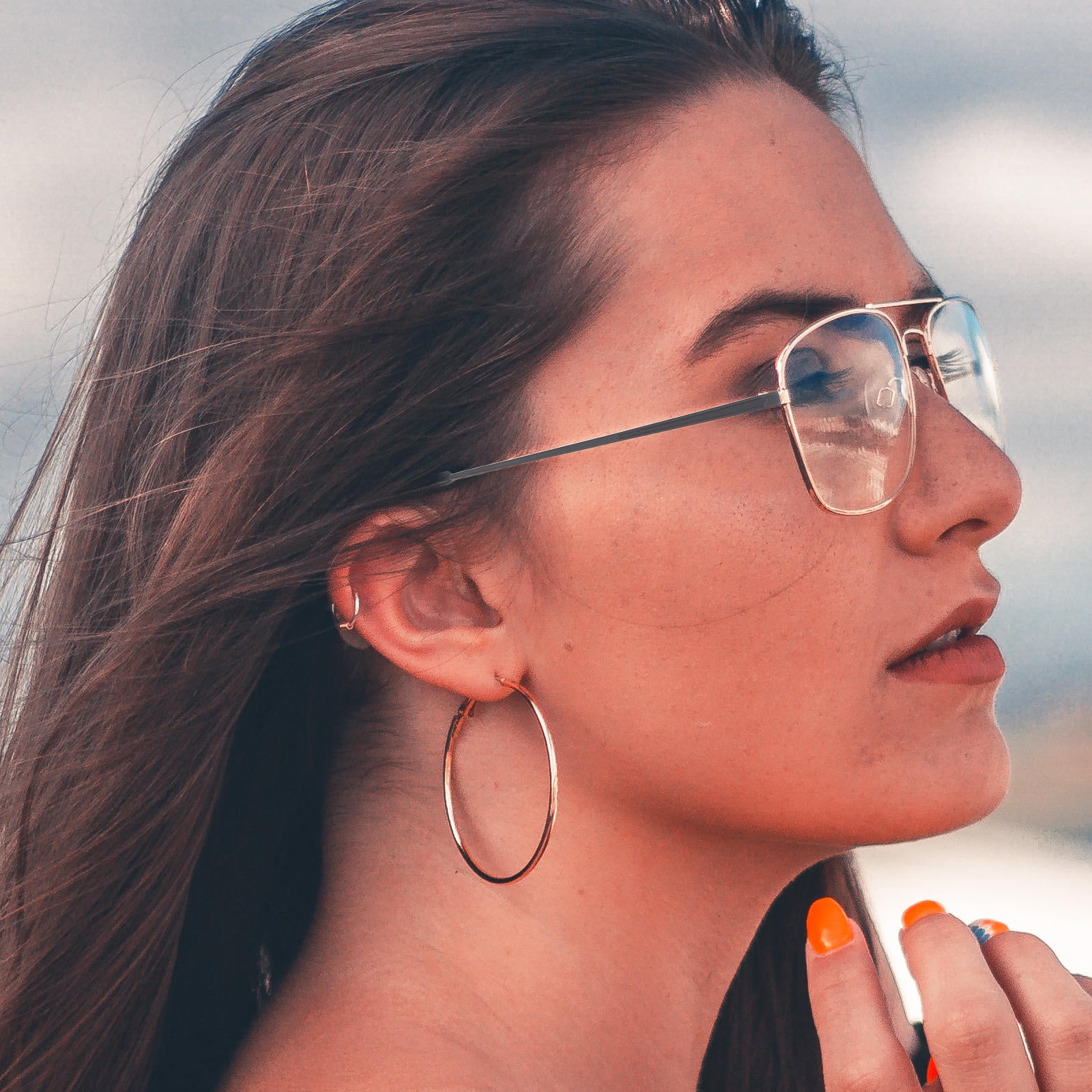 Hemoton 1 Pair Metal Glasses Temple Eyeglass Arms Legs Replacement Metal Glasses Repair ...