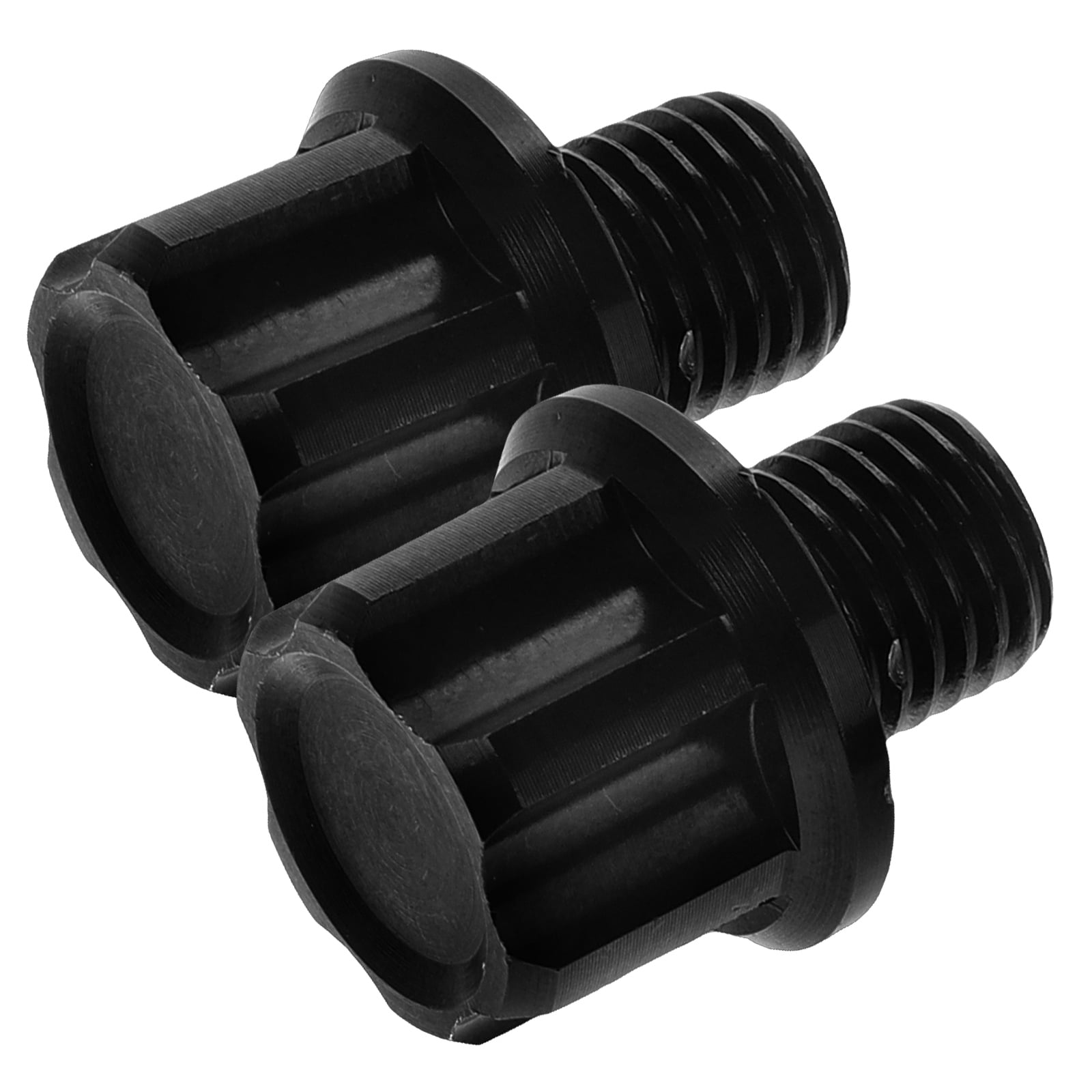 Hemoton 1 Pair Motorcycle Mirror Mount Adapter Screws Rearview Mirror ...