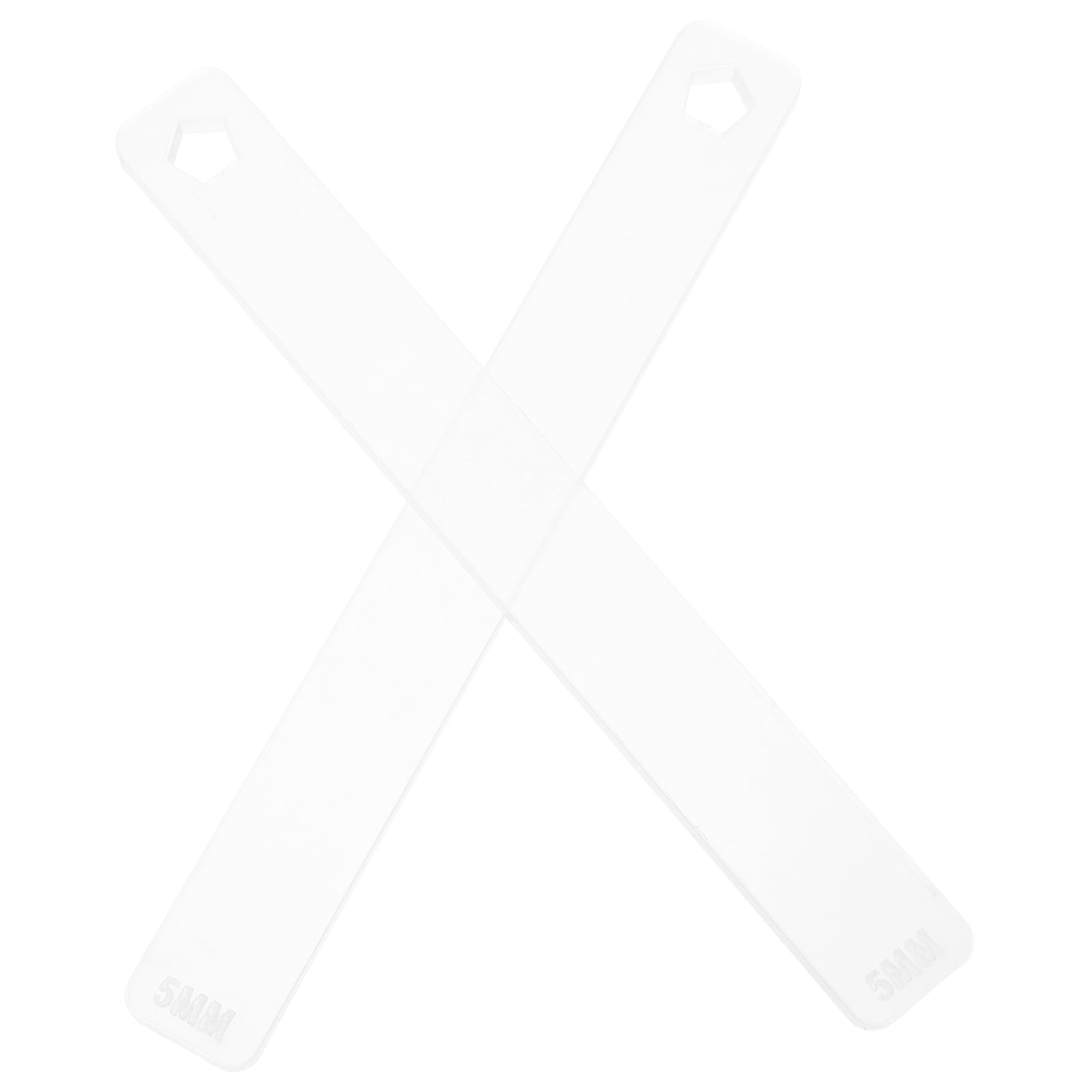 Hytrove Transparent Acrylic Ruler for Pottery Supplies in DIY Projects ...