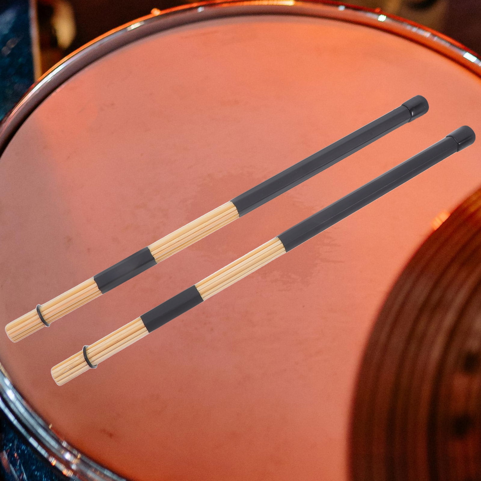 Hemoton 1 Pair Professional Wooden Drum Drumsticks Wood Rhythm Sticks ...