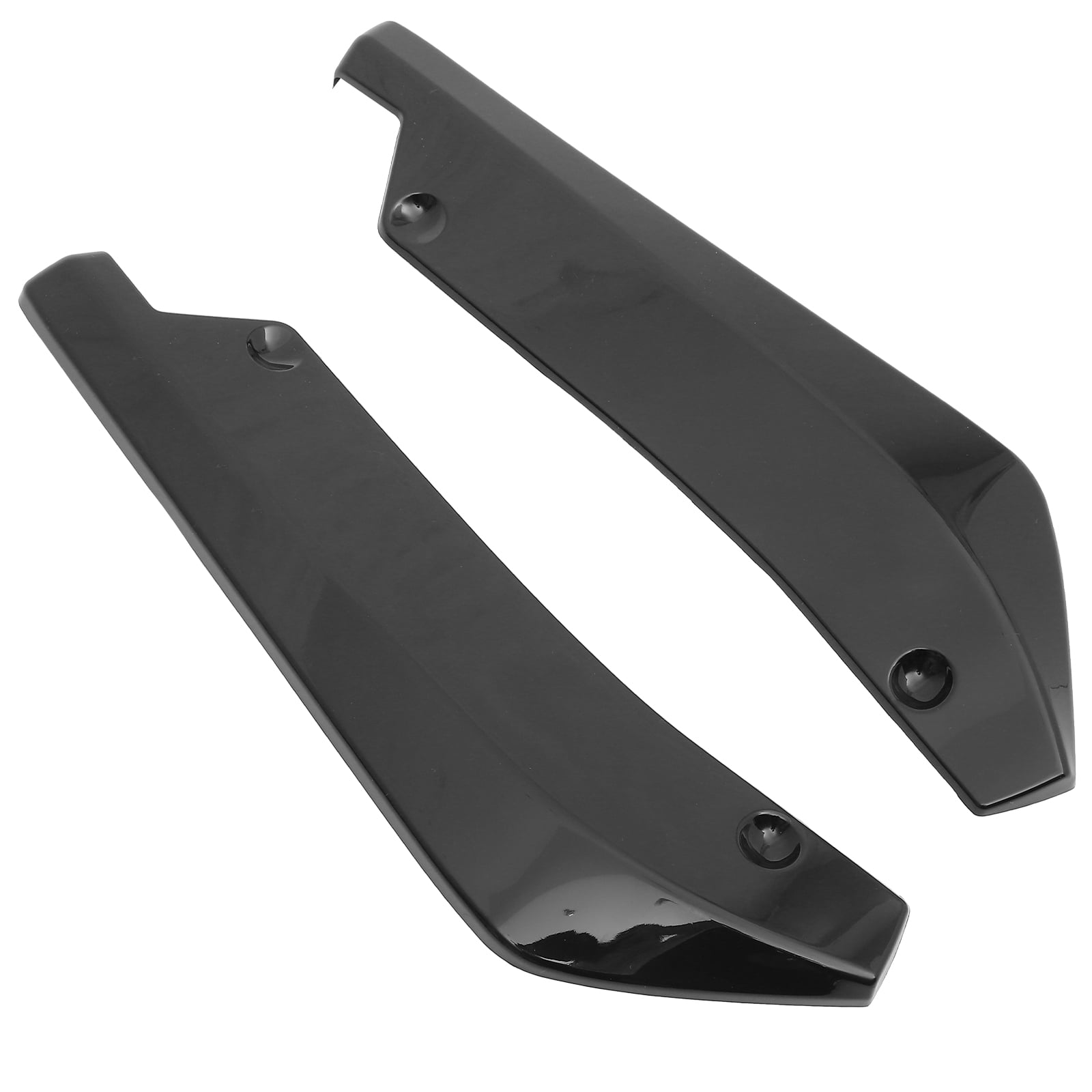 Hemoton 1 Pair Rear Bumper Lip Side Skirt Lip Car Bumper Protection ...