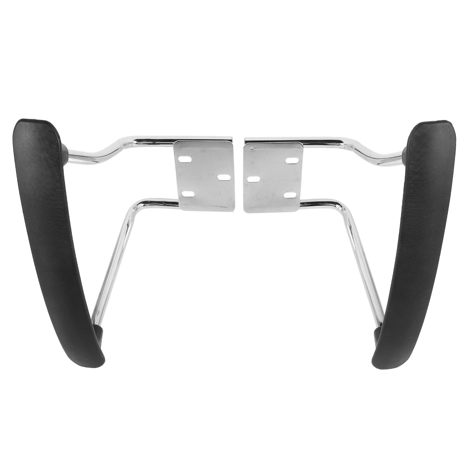 HEMOTON Black Plastic Armrest Pads for Chair Office Use Gaming Chair ...