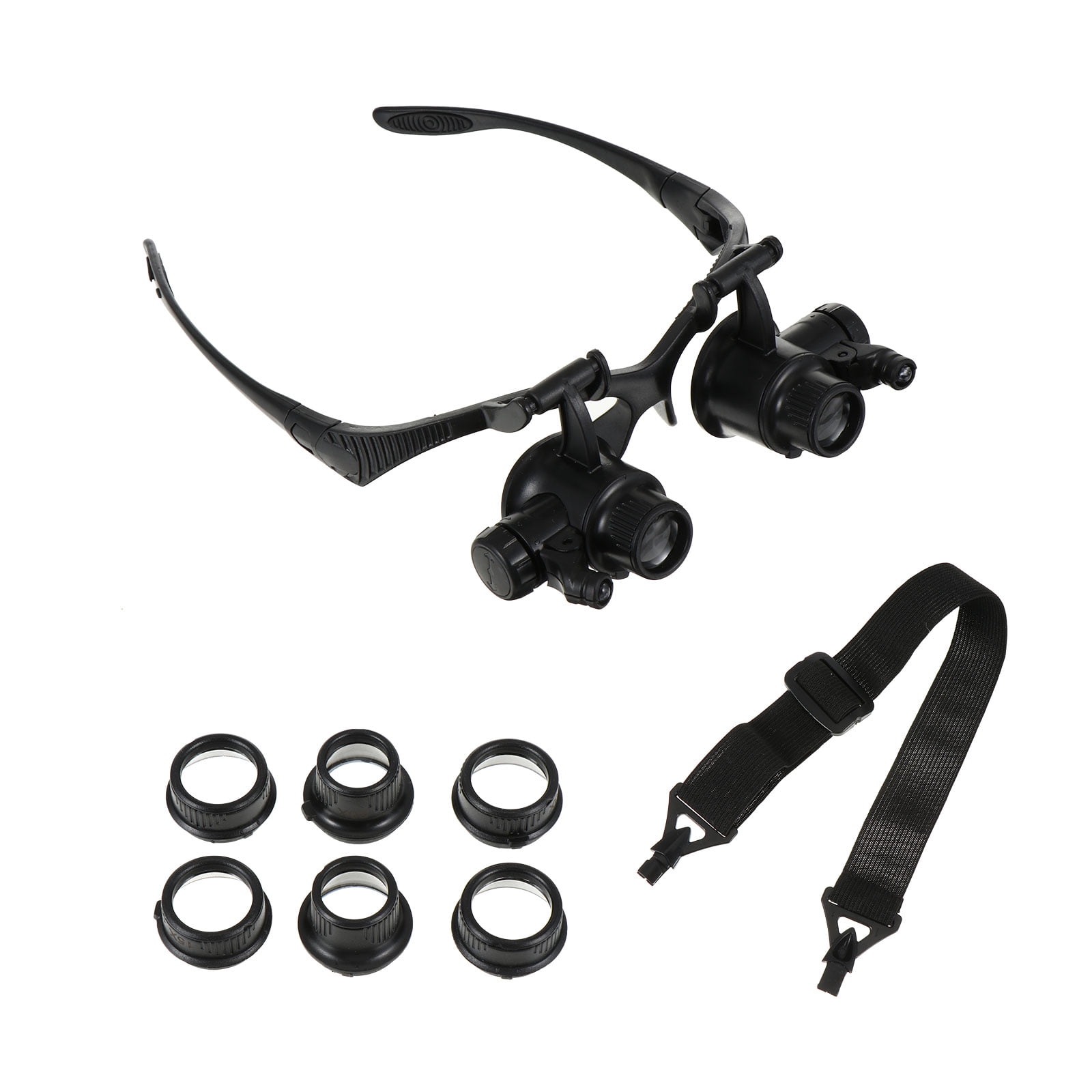 Hemoton 1 Pc Muliti-function Lens Magnifying Class Head-mounted LED ...