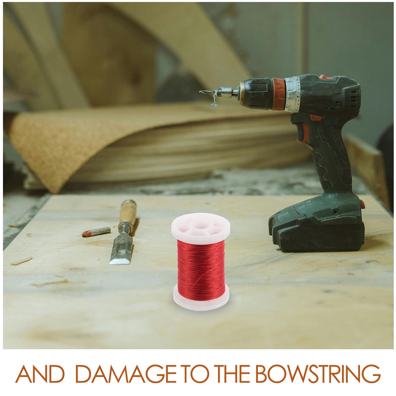 Hemoton 1 Roll Bowstring Serving Thread Simple Installation and ...